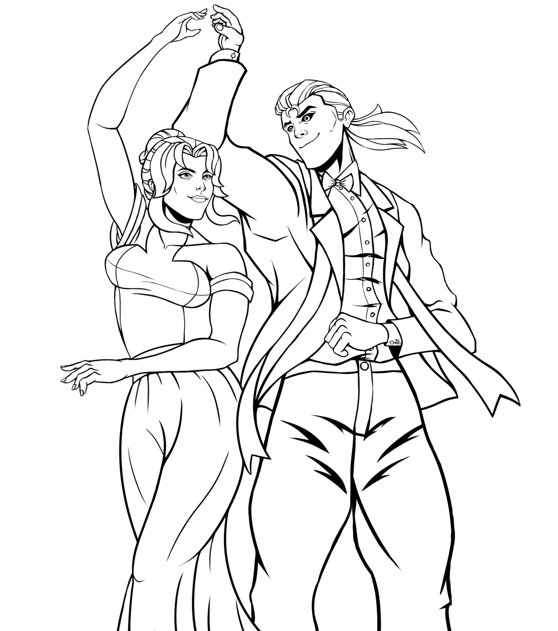 rogue and gambit and coloring pages