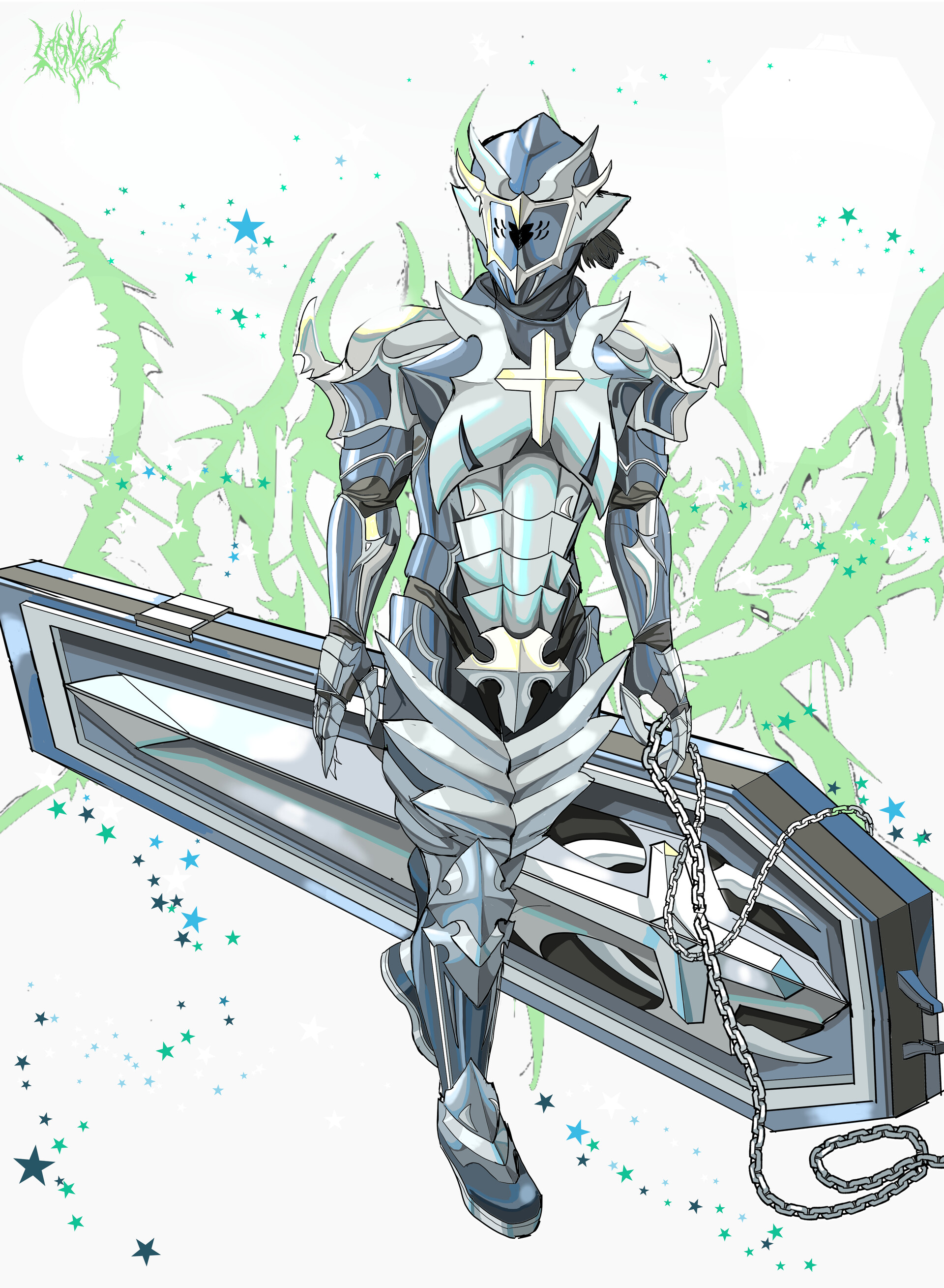 ArtStation - THE BLXCK KN!GHT