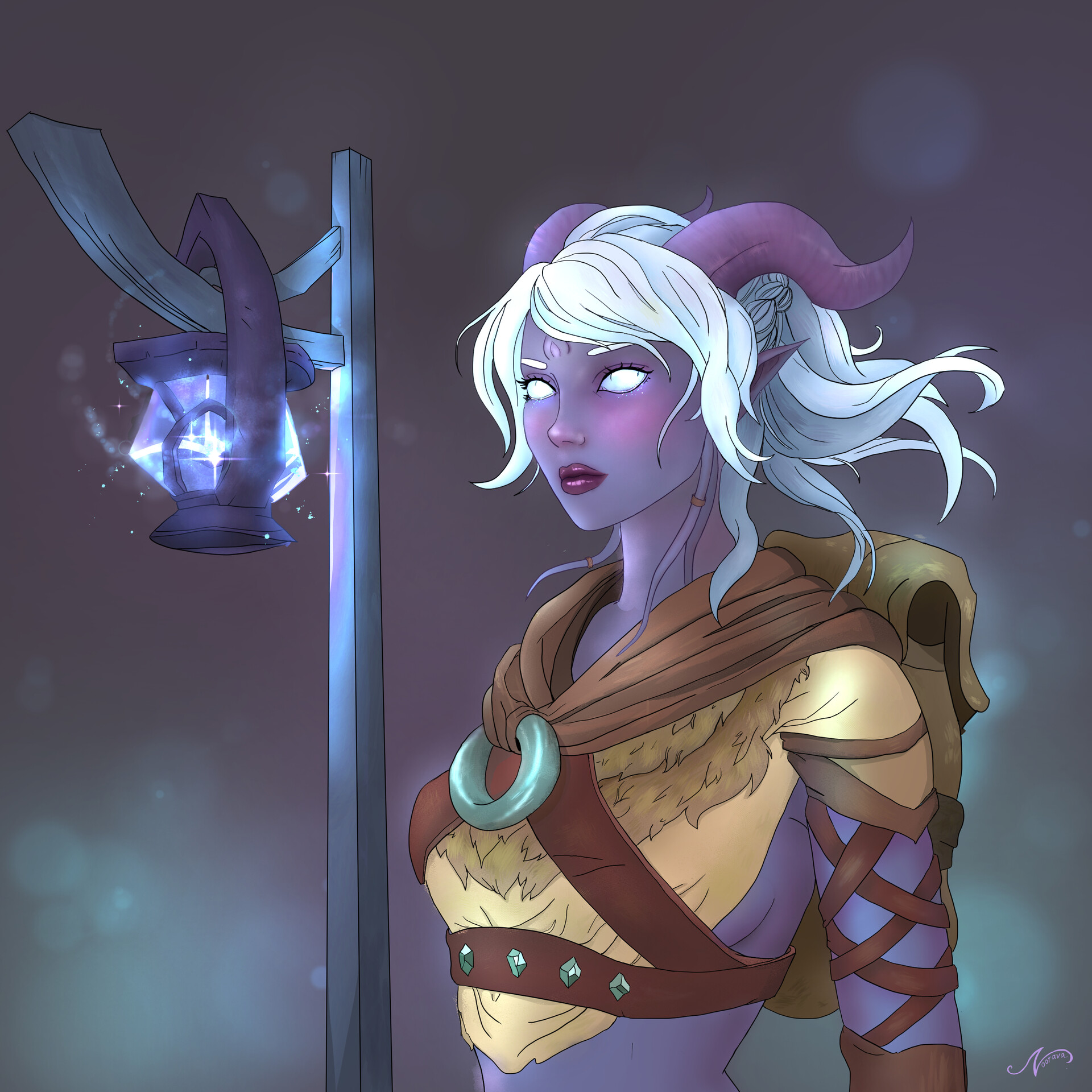 ArtStation - Draenei Shaman