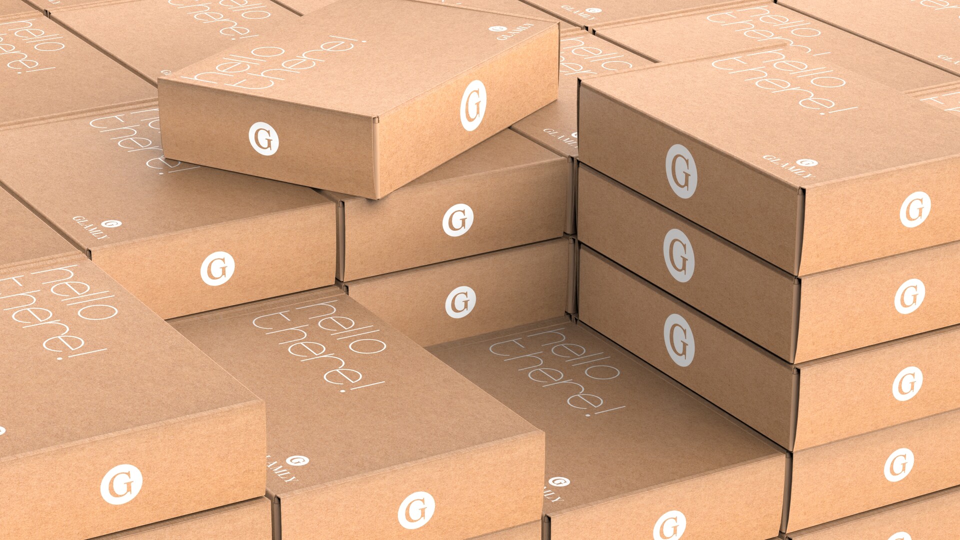 ArtStation - Product packaging 3d rendering