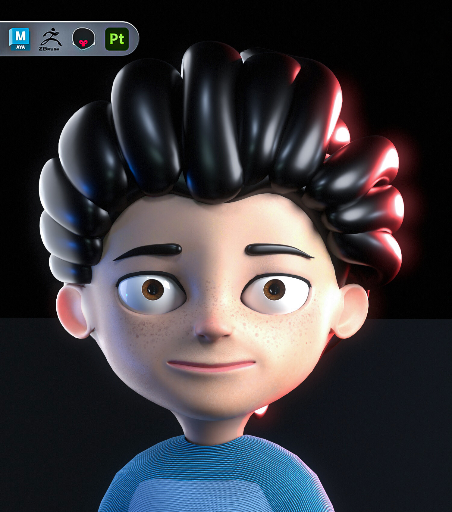 ArtStation - Stylized Boy Character