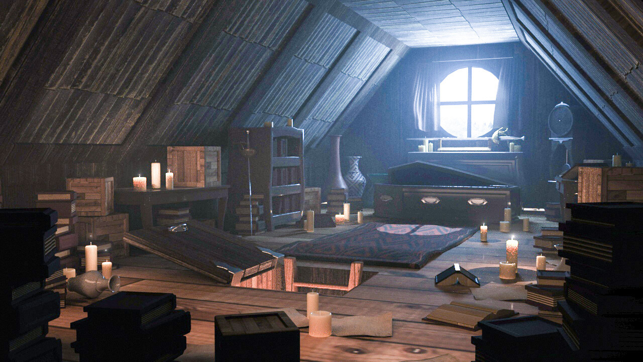 ArtStation - Old Attic