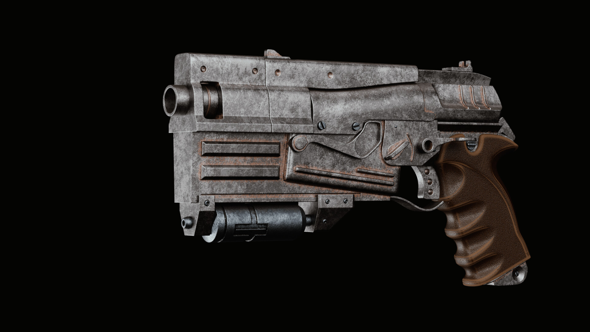 ArtStation - Fallout 10mm Pistol
