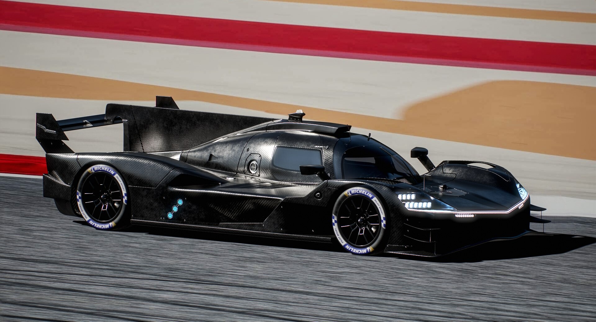 OpticalDreamSoft - Alpine A424 WEC LMH Season 2024 Carbon Race Car PBR 3D model