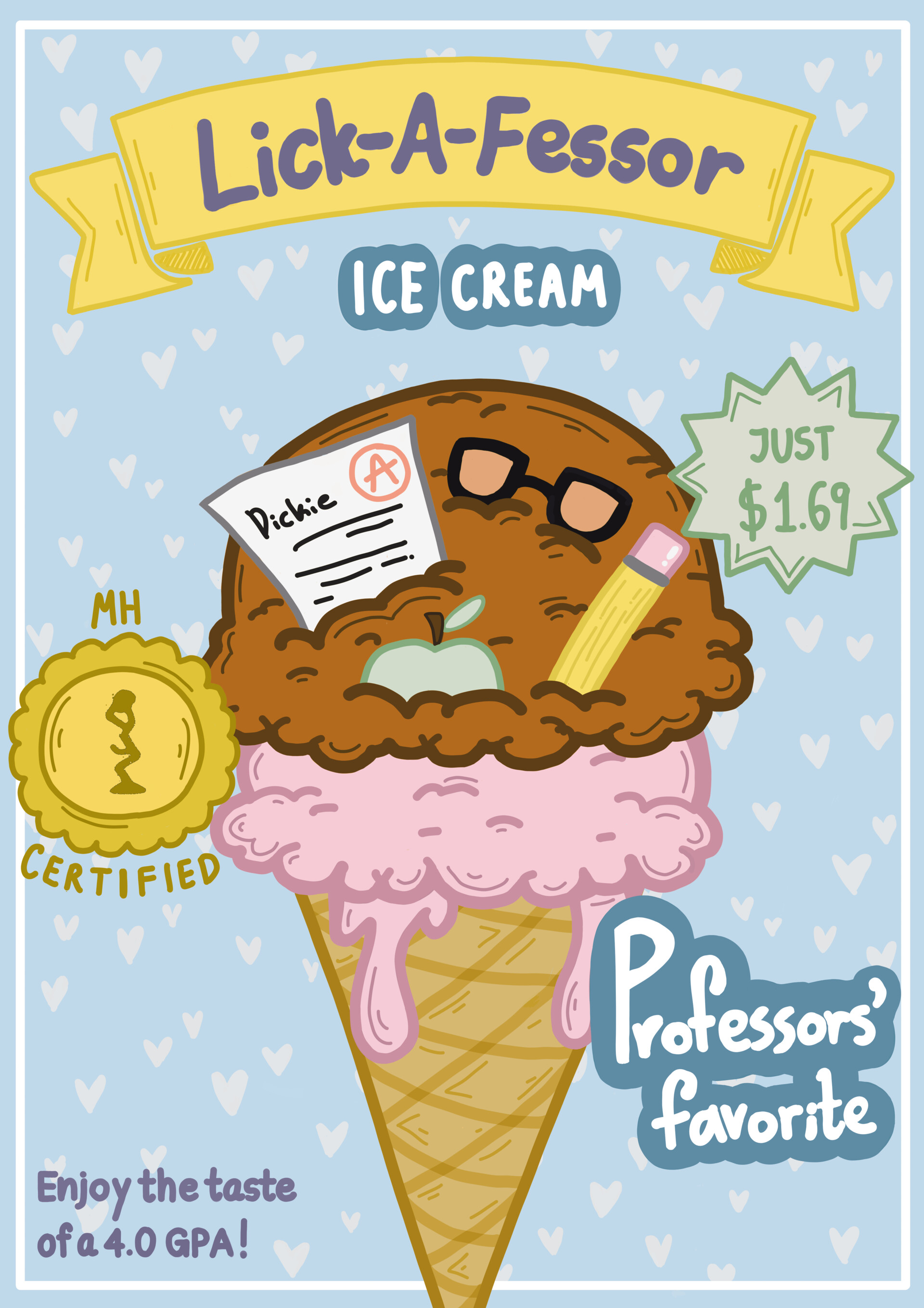 ArtStation - MH27 Lick-a-fessor Poster