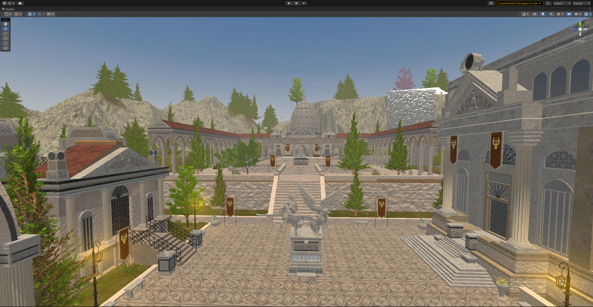 ArtStation - Roma Castle from a MMORPG Game