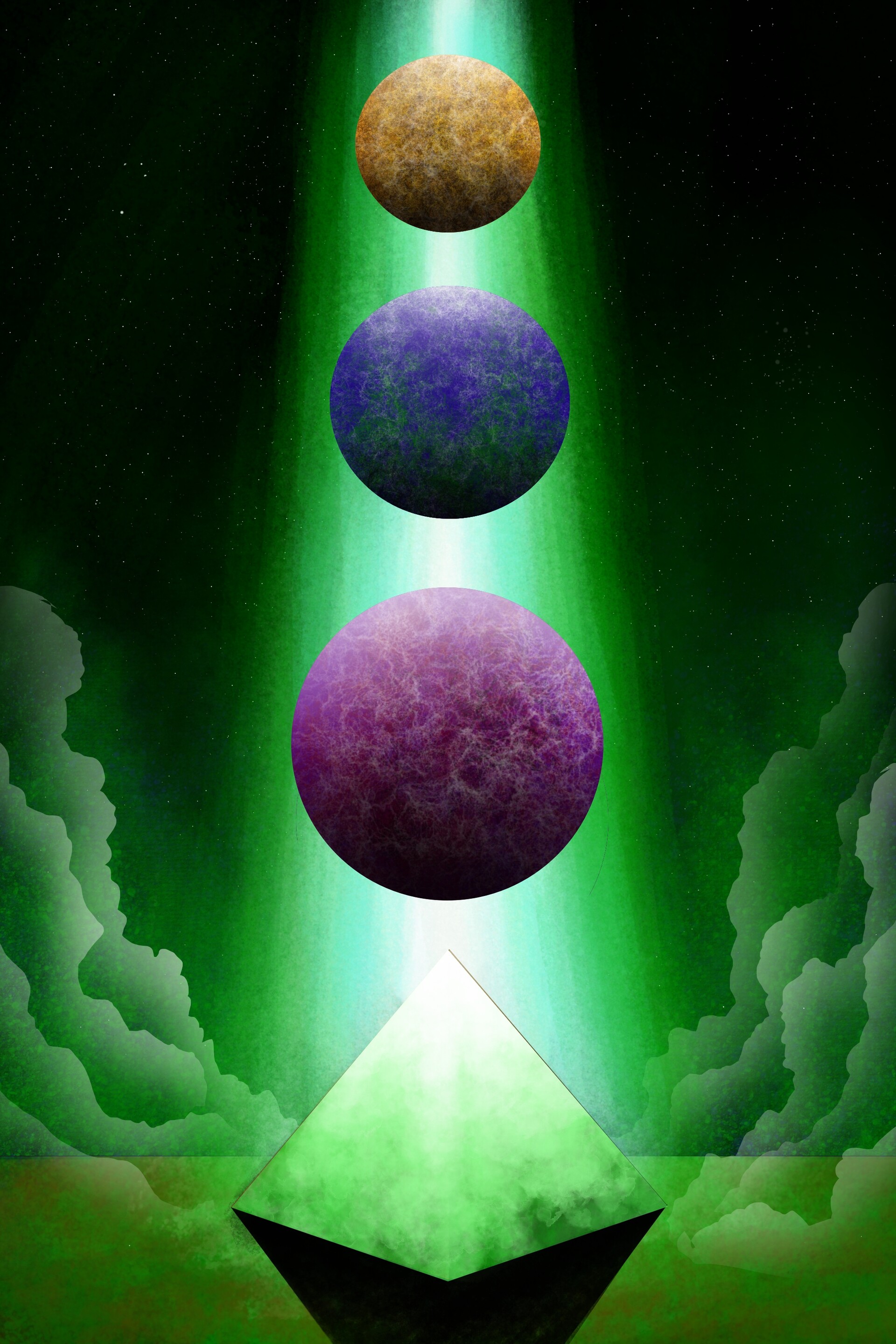 ArtStation - Planets aligning