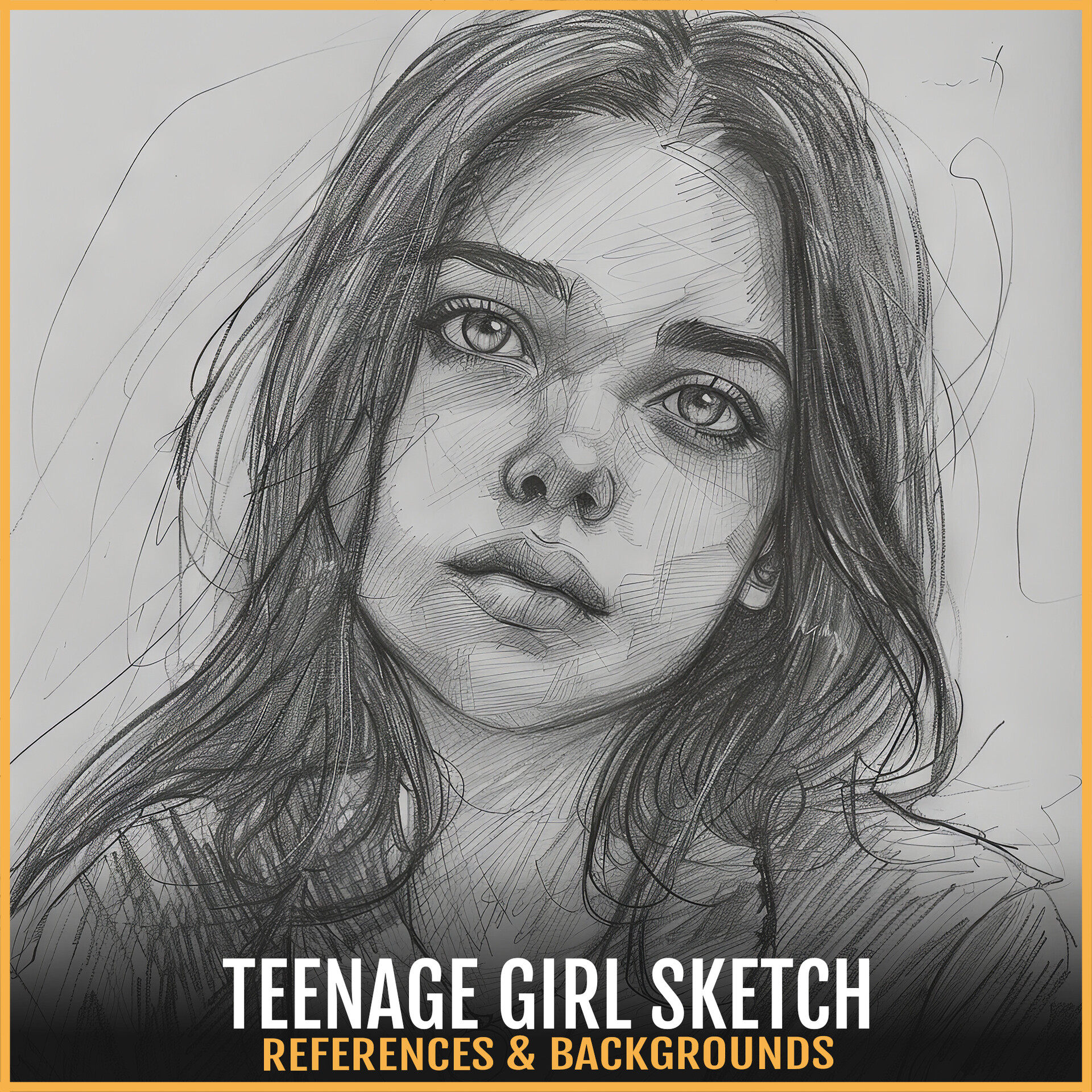 ArtStation - 505 Teenage Girl sketch References