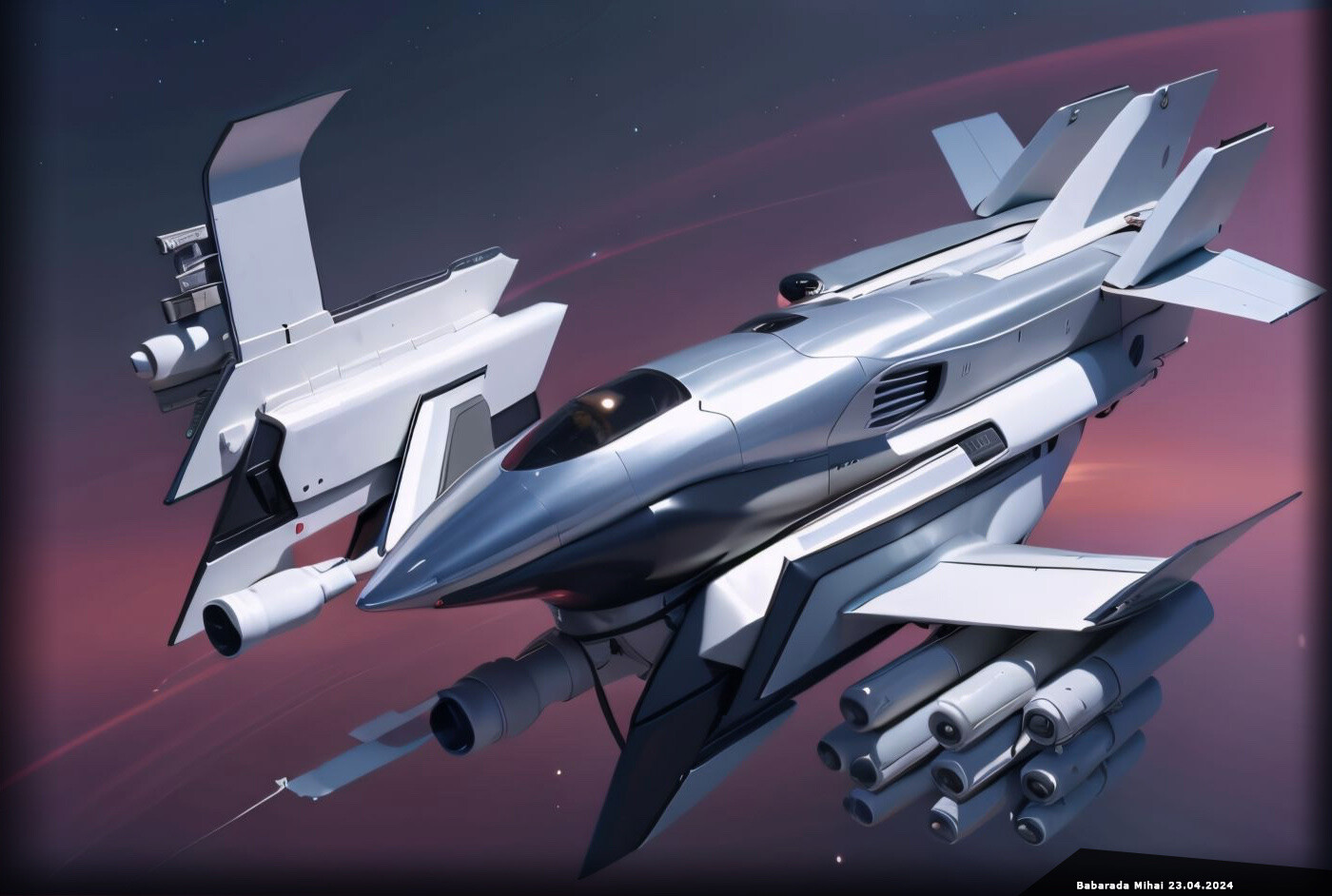 ArtStation - Weaponized spacecraft