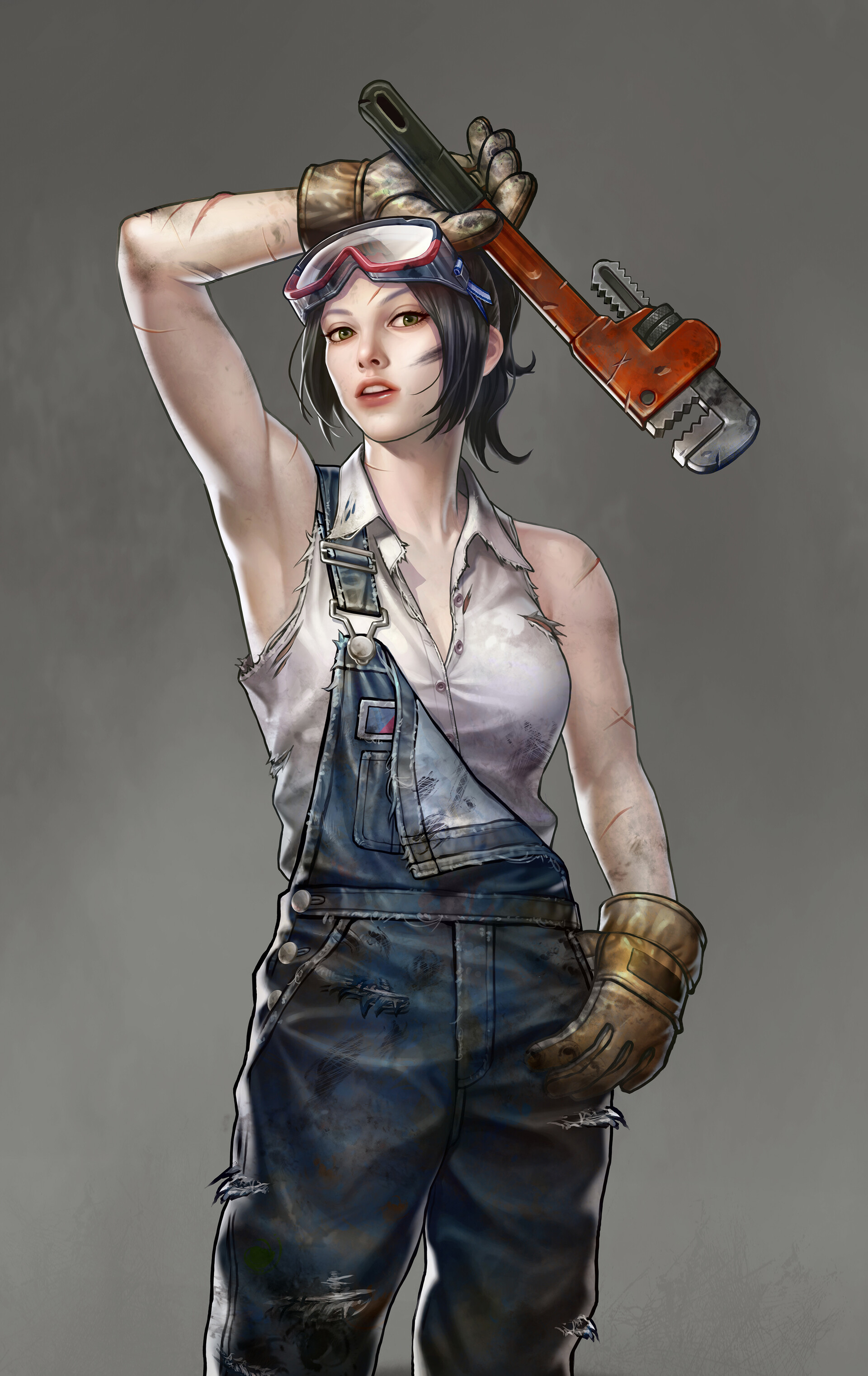 ArtStation - 2D_pipe wrench