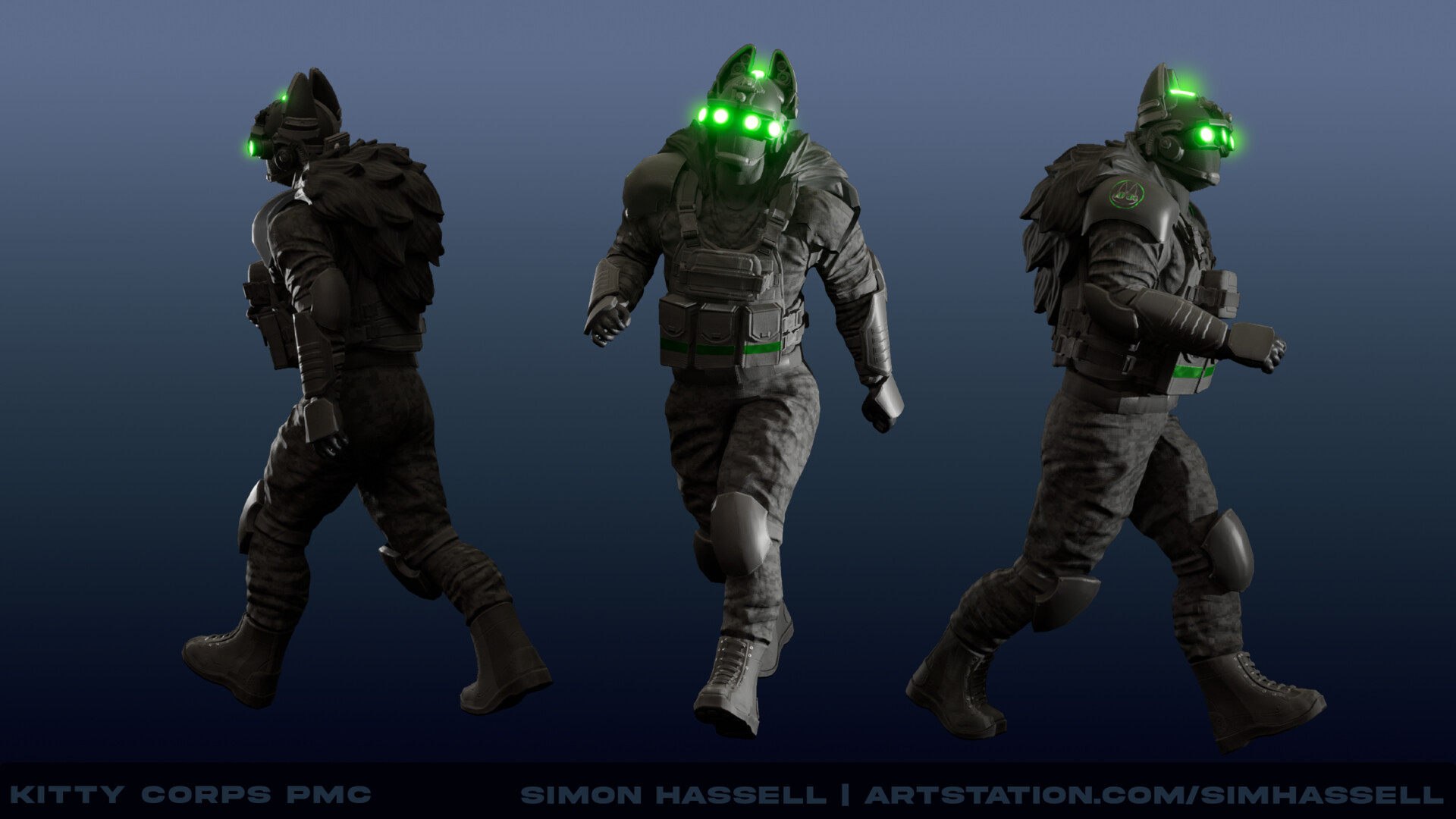 ArtStation - Kitty Corps PMC