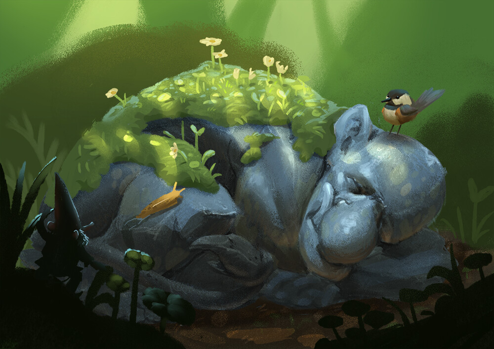 Gavin Rich - Spring Illustrations