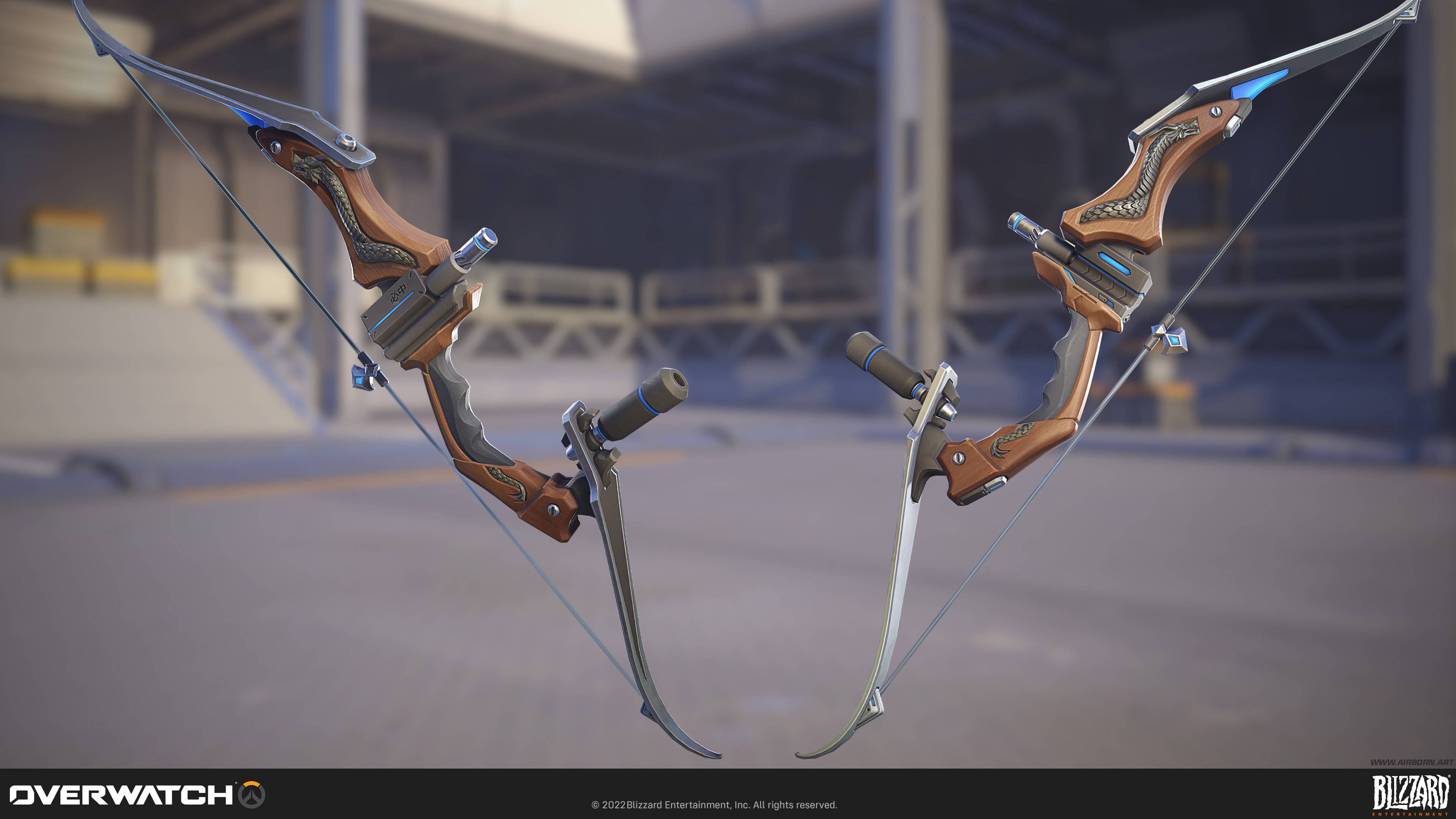 Josh Dina - Overwatch Retribution -Scion Hanzo Weapon Skin