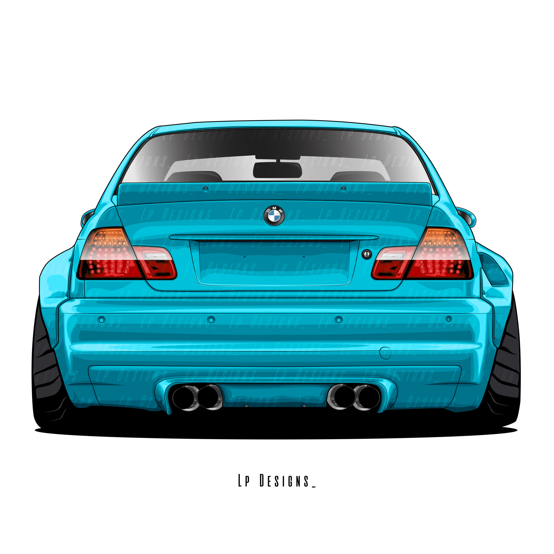 ArtStation - Bmw M3 E46