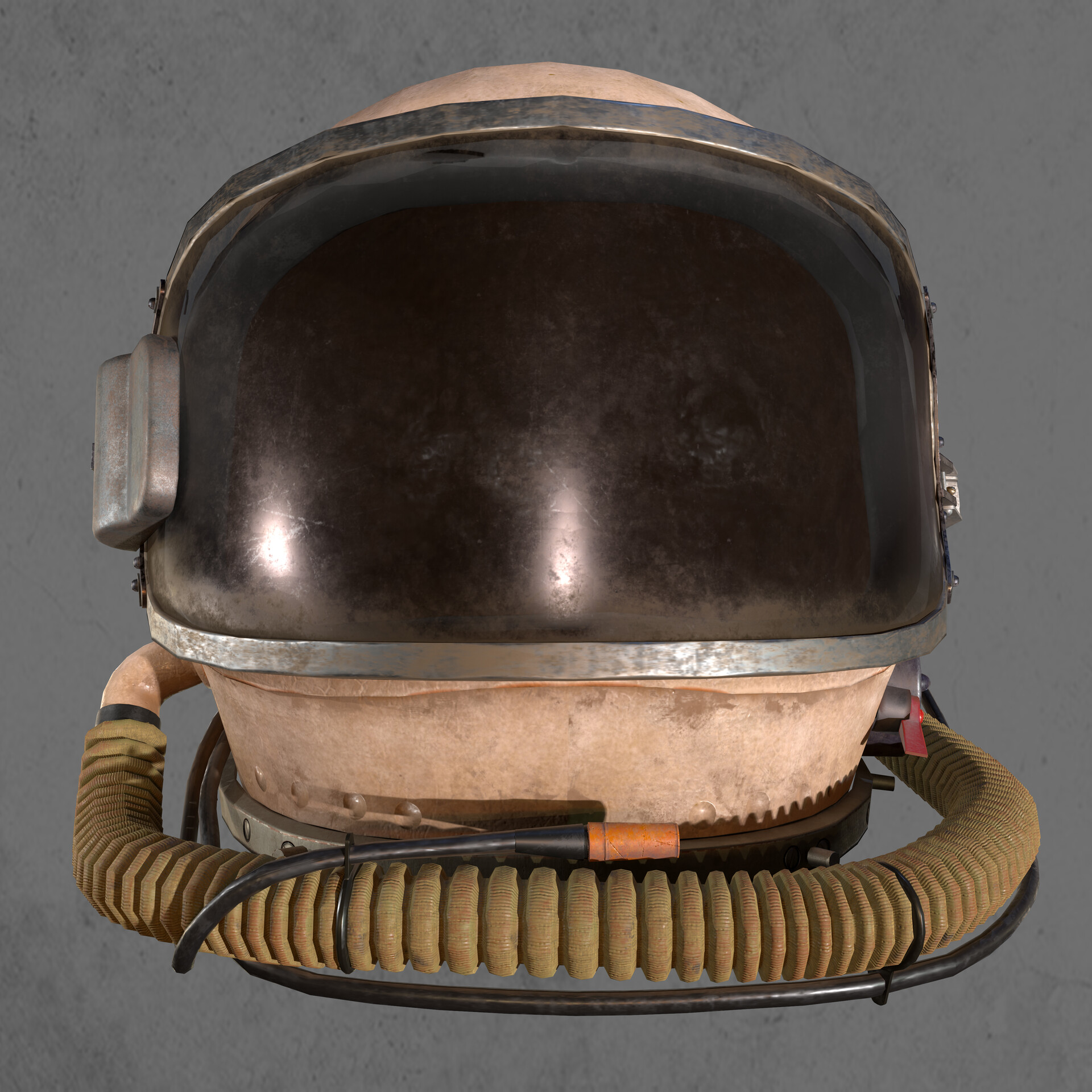 ArtStation - AIRFORCE PILOT HELMET GSH-6