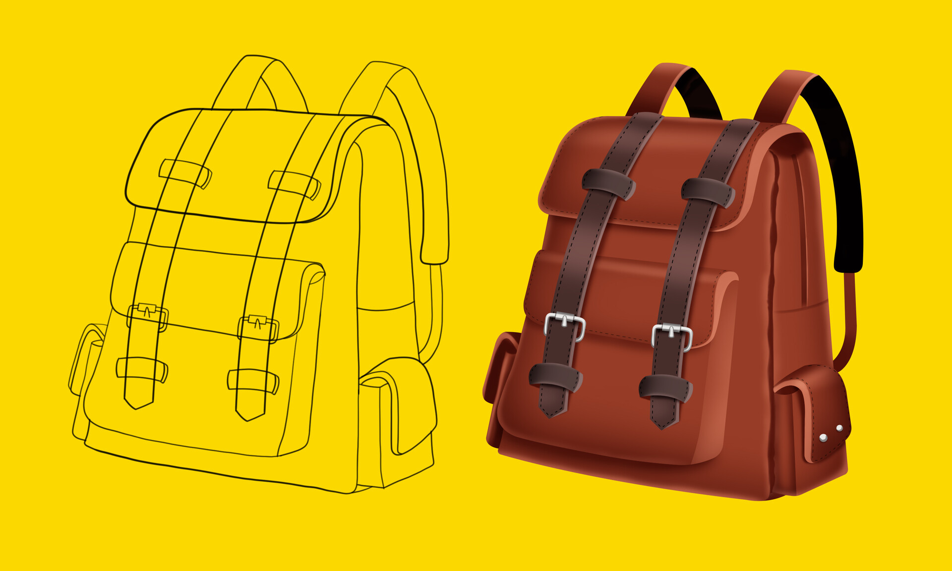 ArtStation - 2d backpack