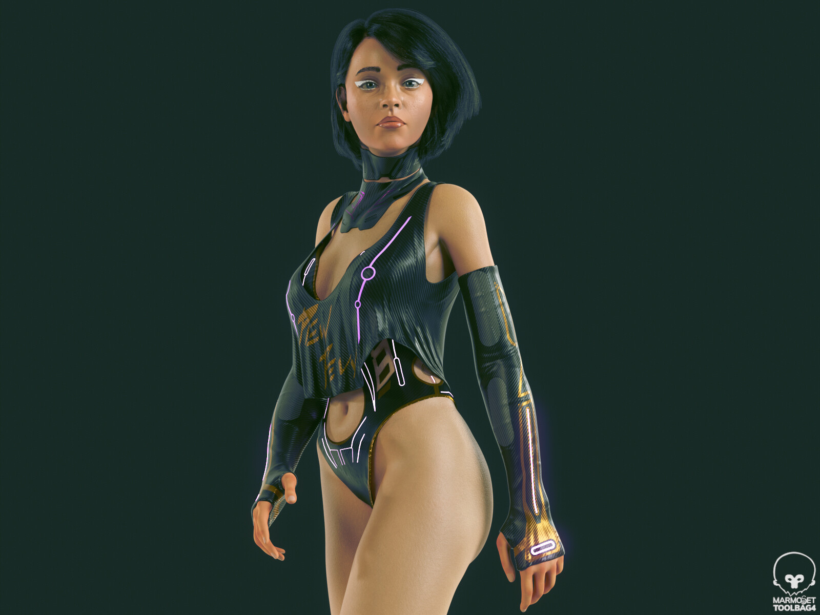 Bhavishya 3d Sifi Girl Character