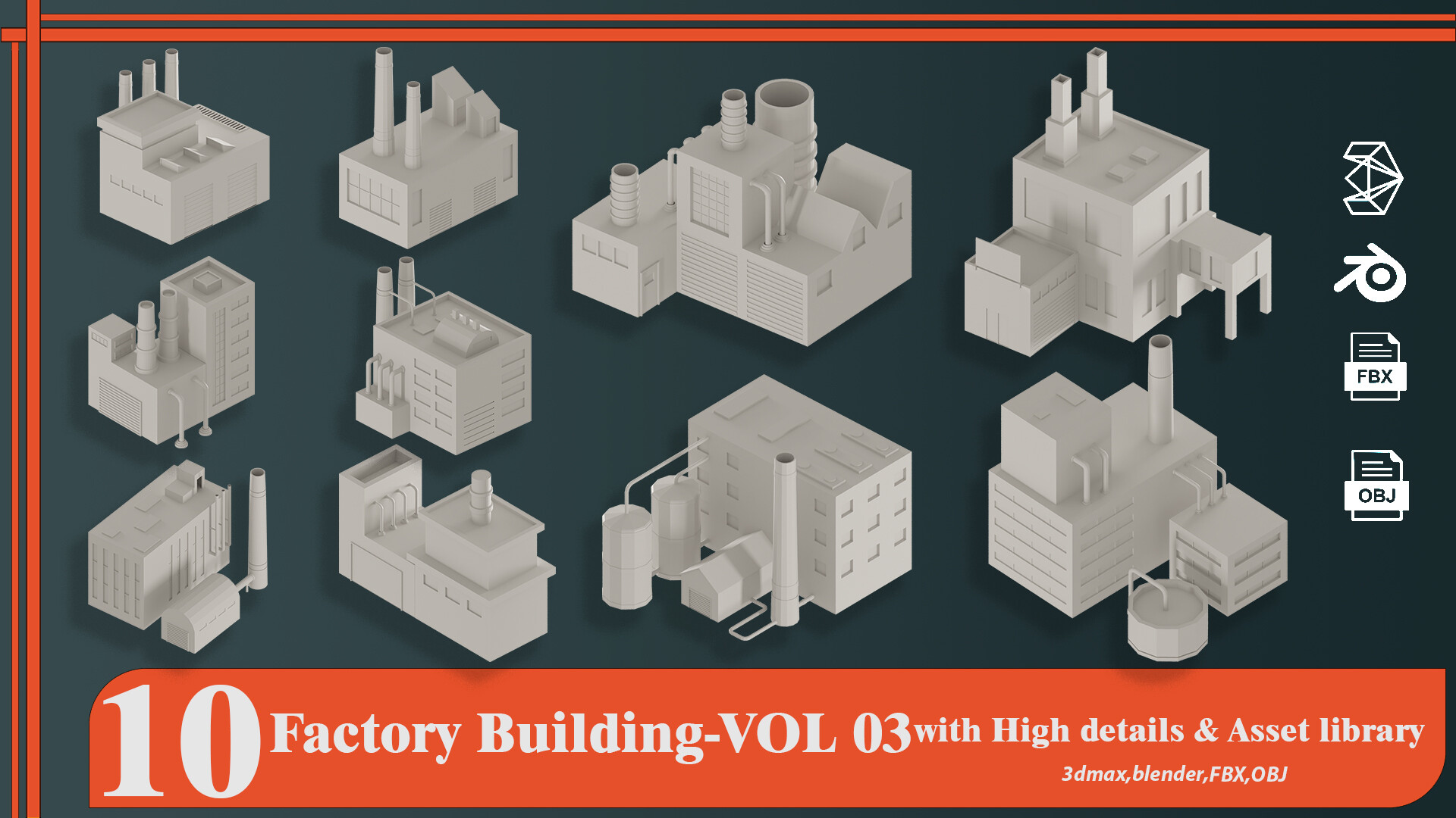 ArtStation - Factory Building VOL-03