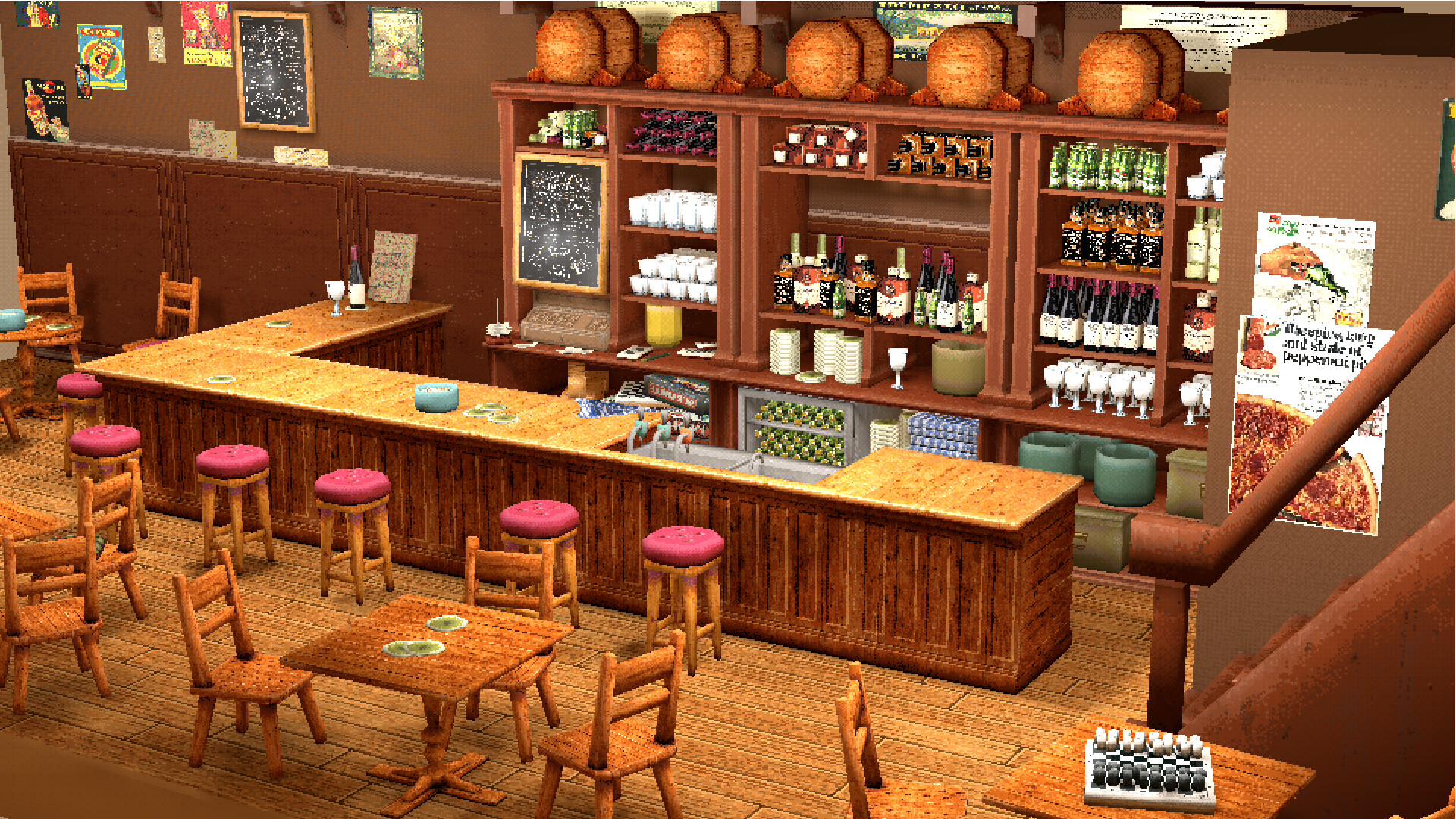 ArtStation - PSX Bar environment