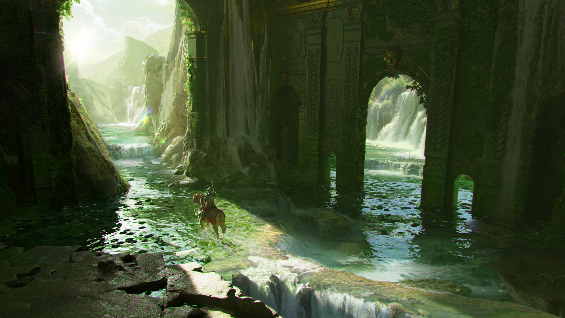 ArtStation - waterfall