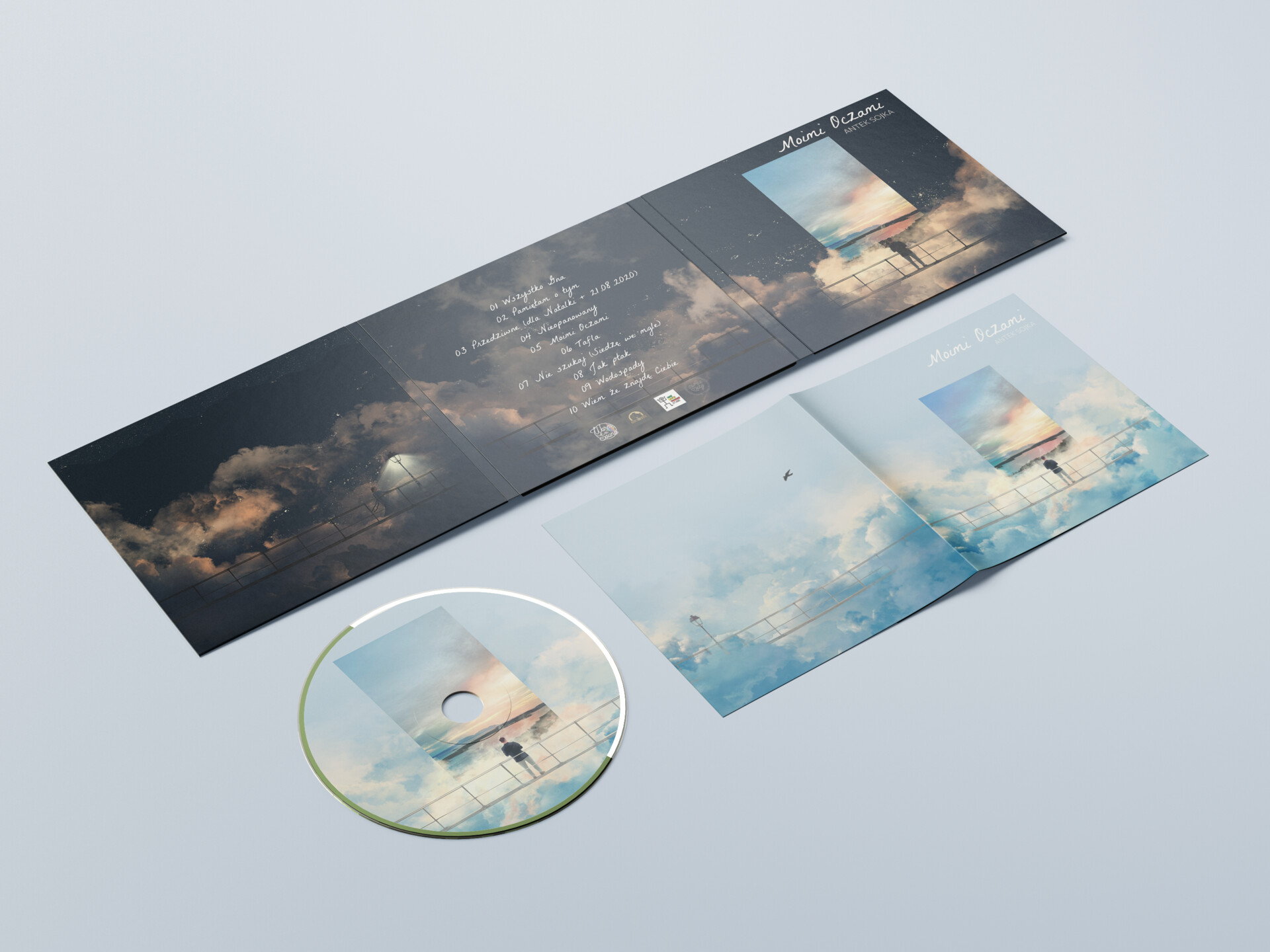 ArtStation - CD cover , illustration, print ready