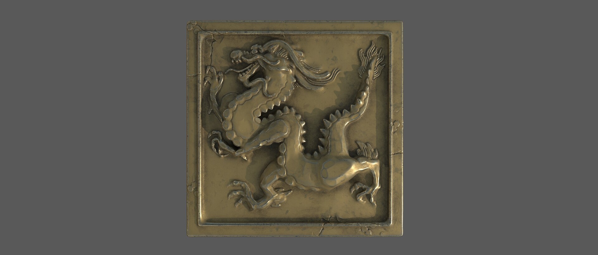 ArtStation - Dragon Button