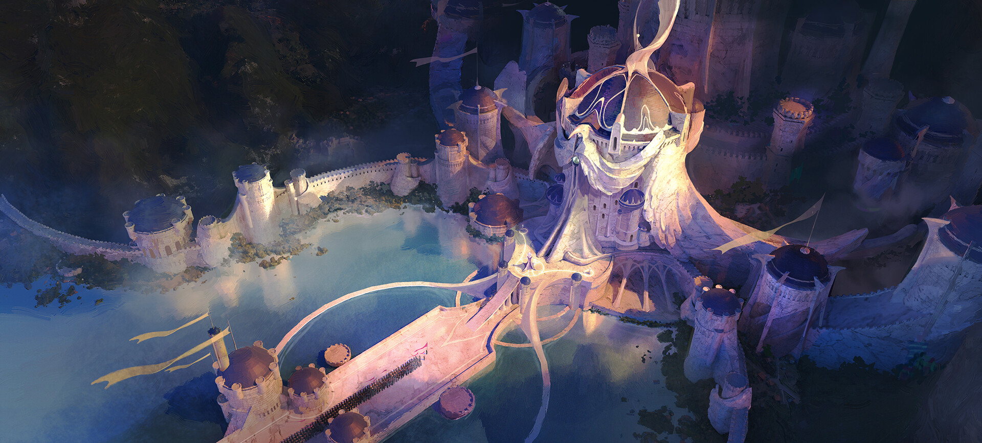 ArtStation - White wing castle