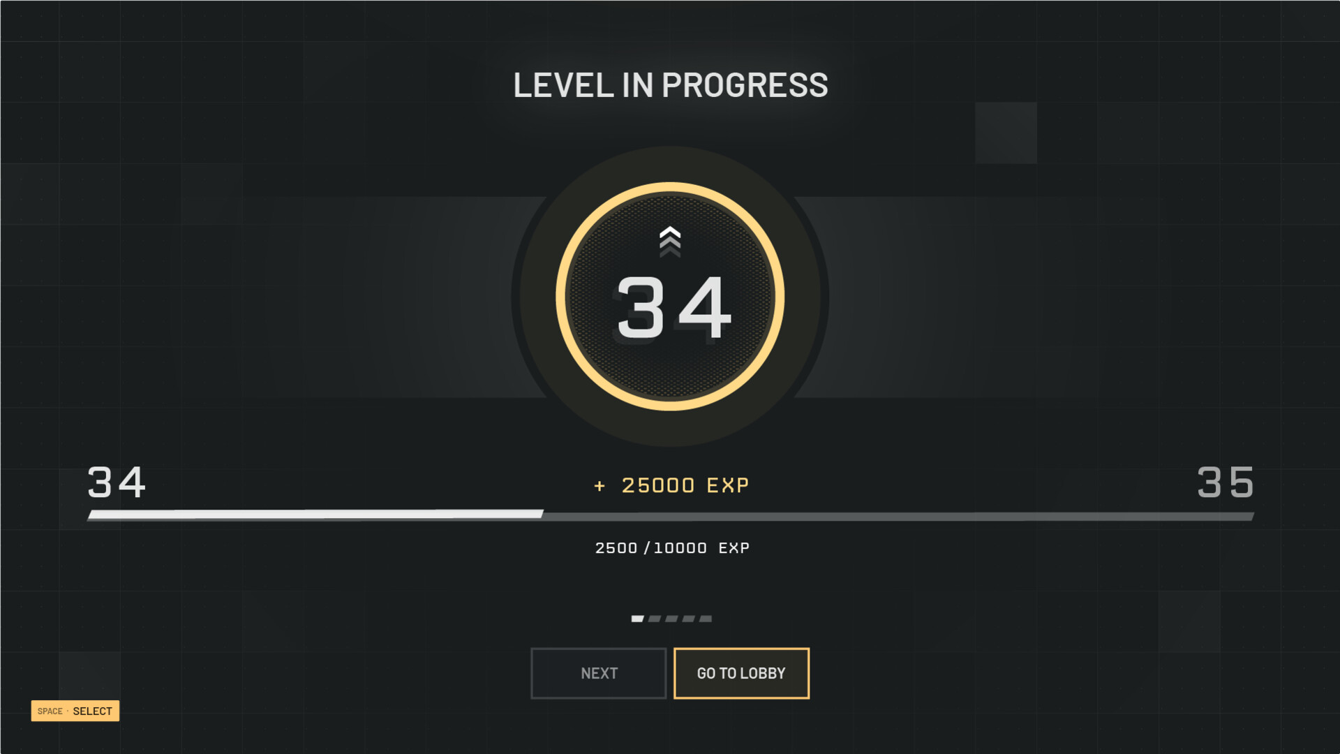 ArtStation - Level Up Screen/Autodestruction Screen