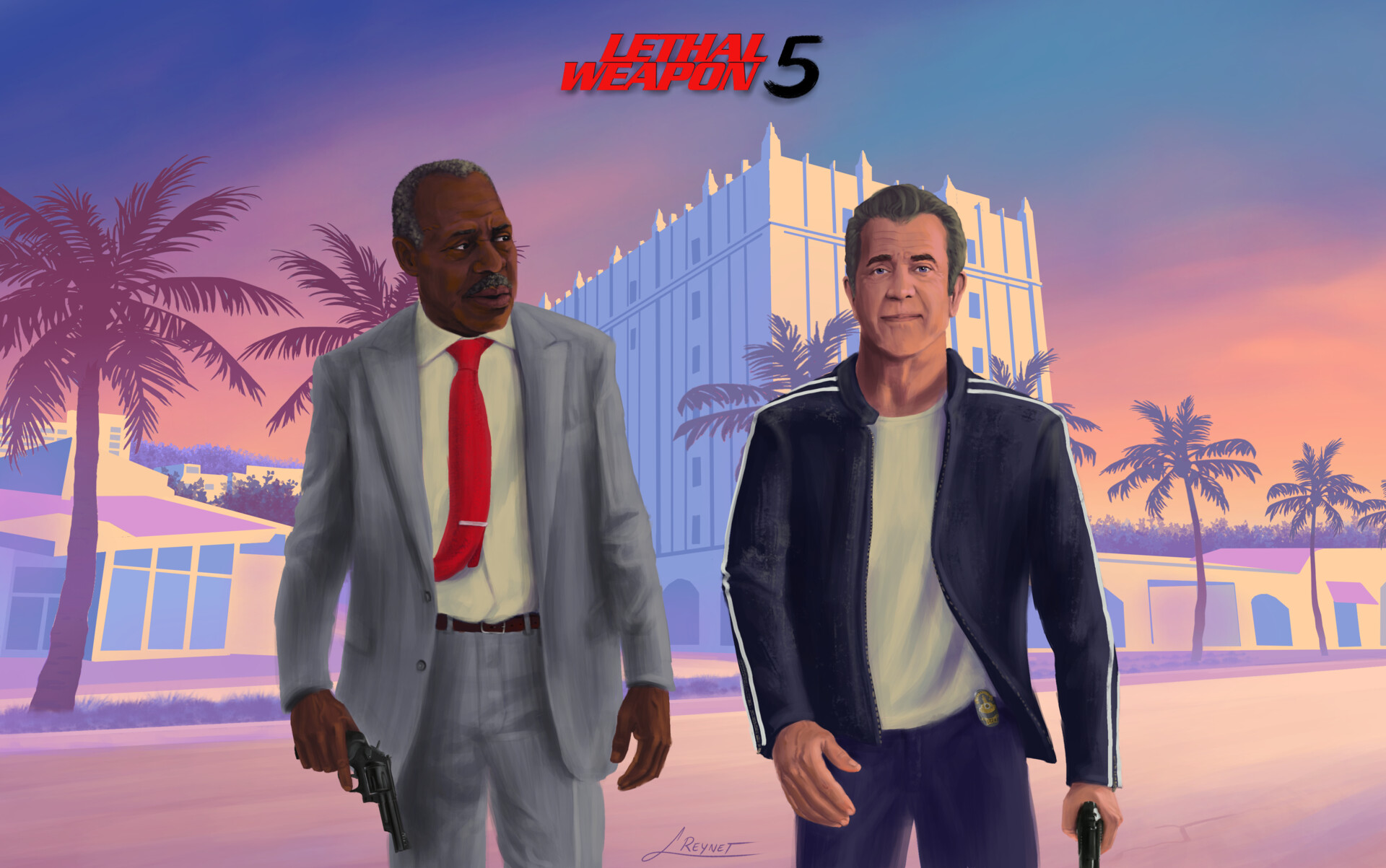 ArtStation - Lethal weapon 5