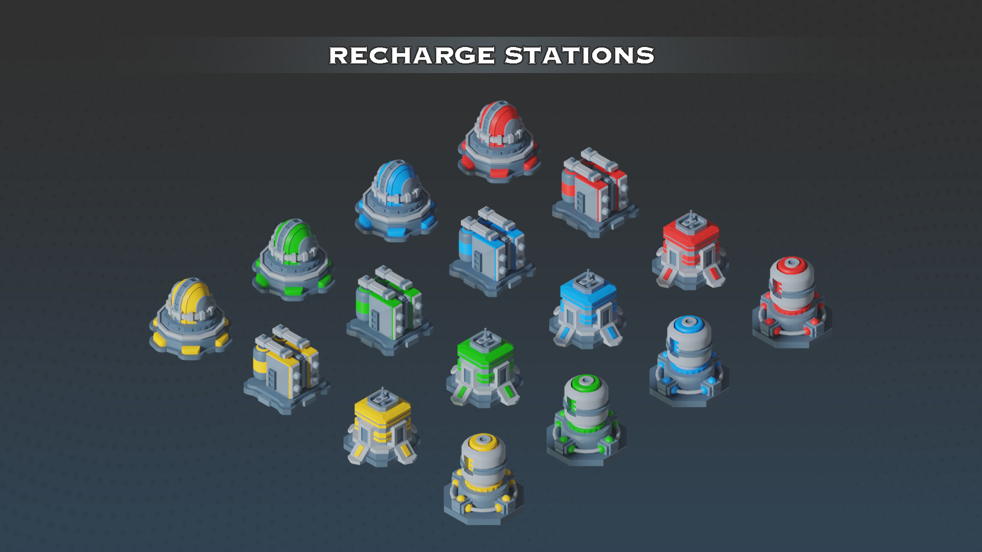 ArtStation - Recharge Stations