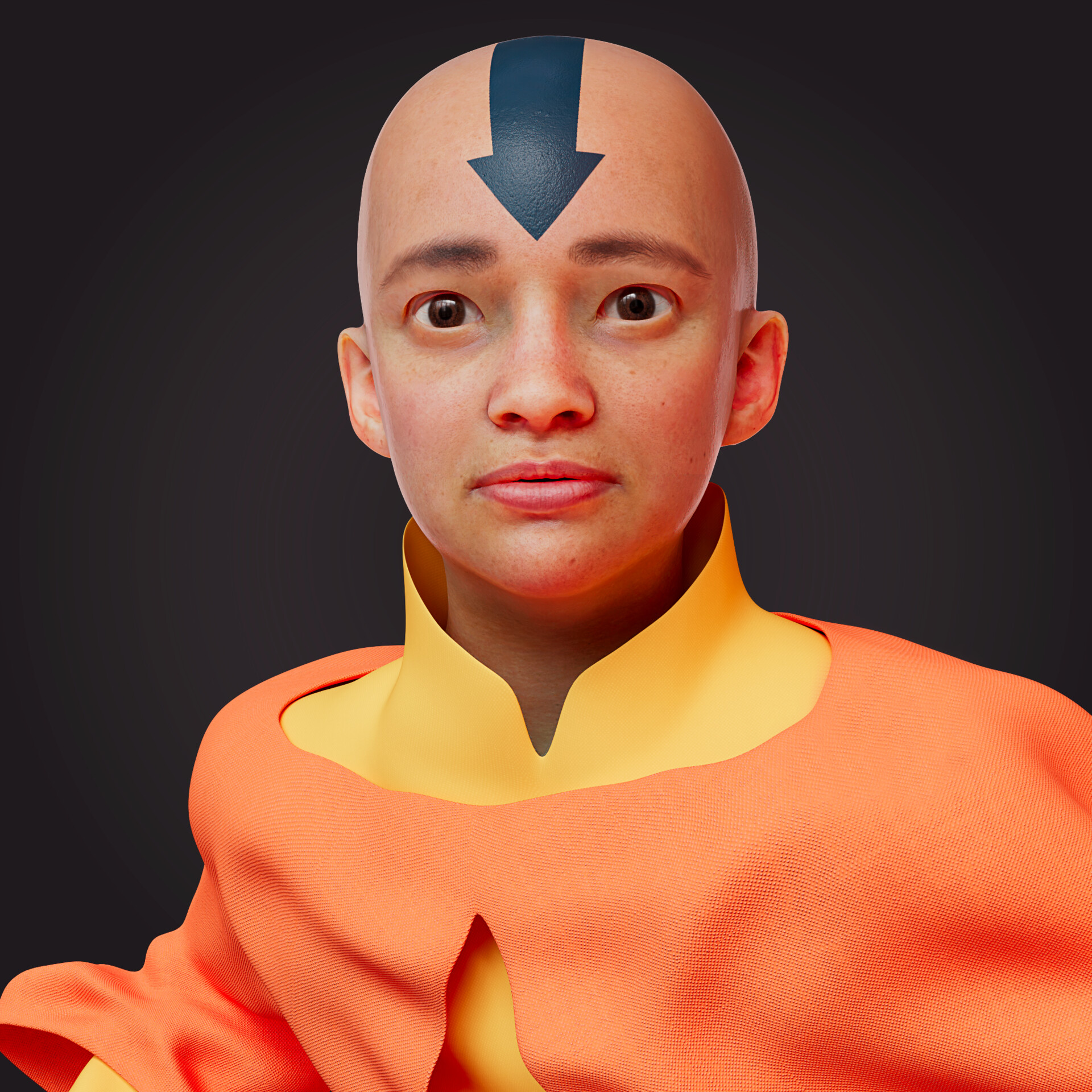 ArtStation - Avatar Aang The Last Airbender