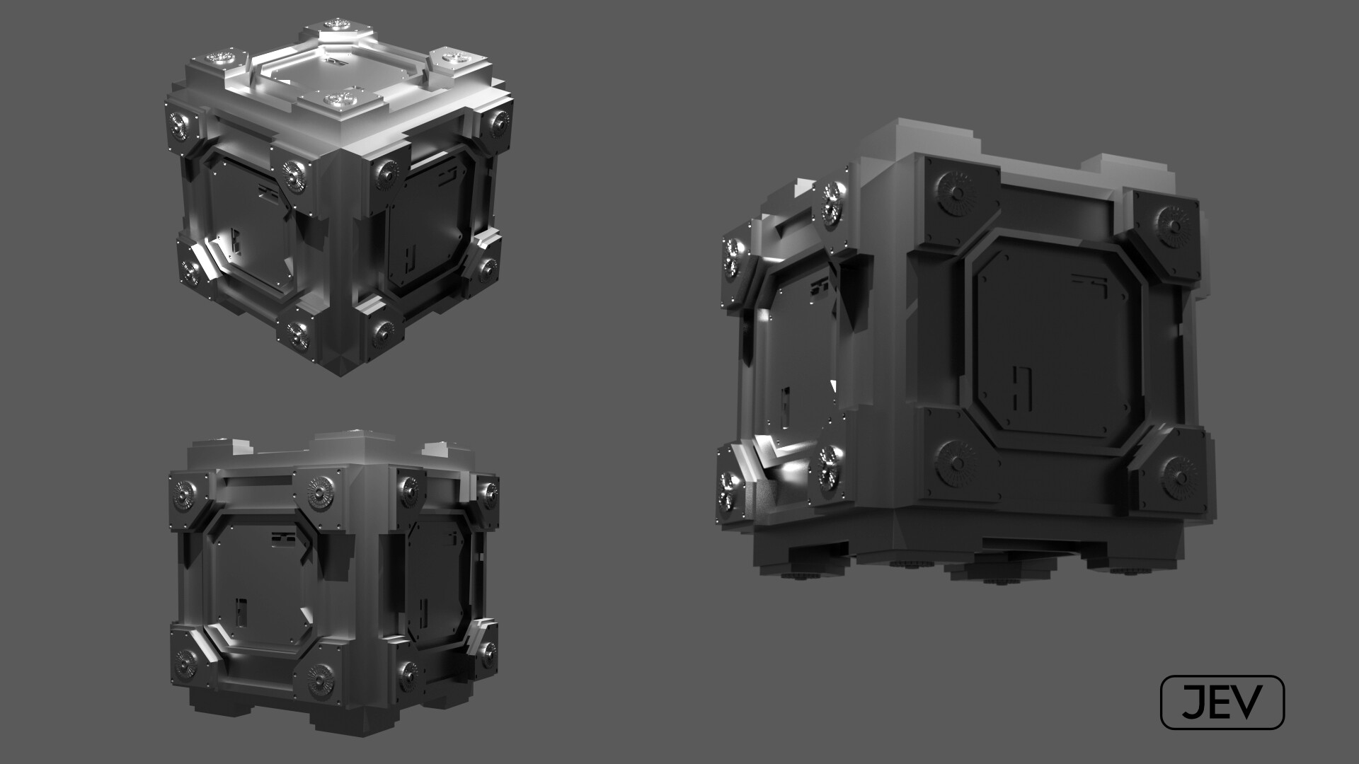 ArtStation - Sci-fi Metal