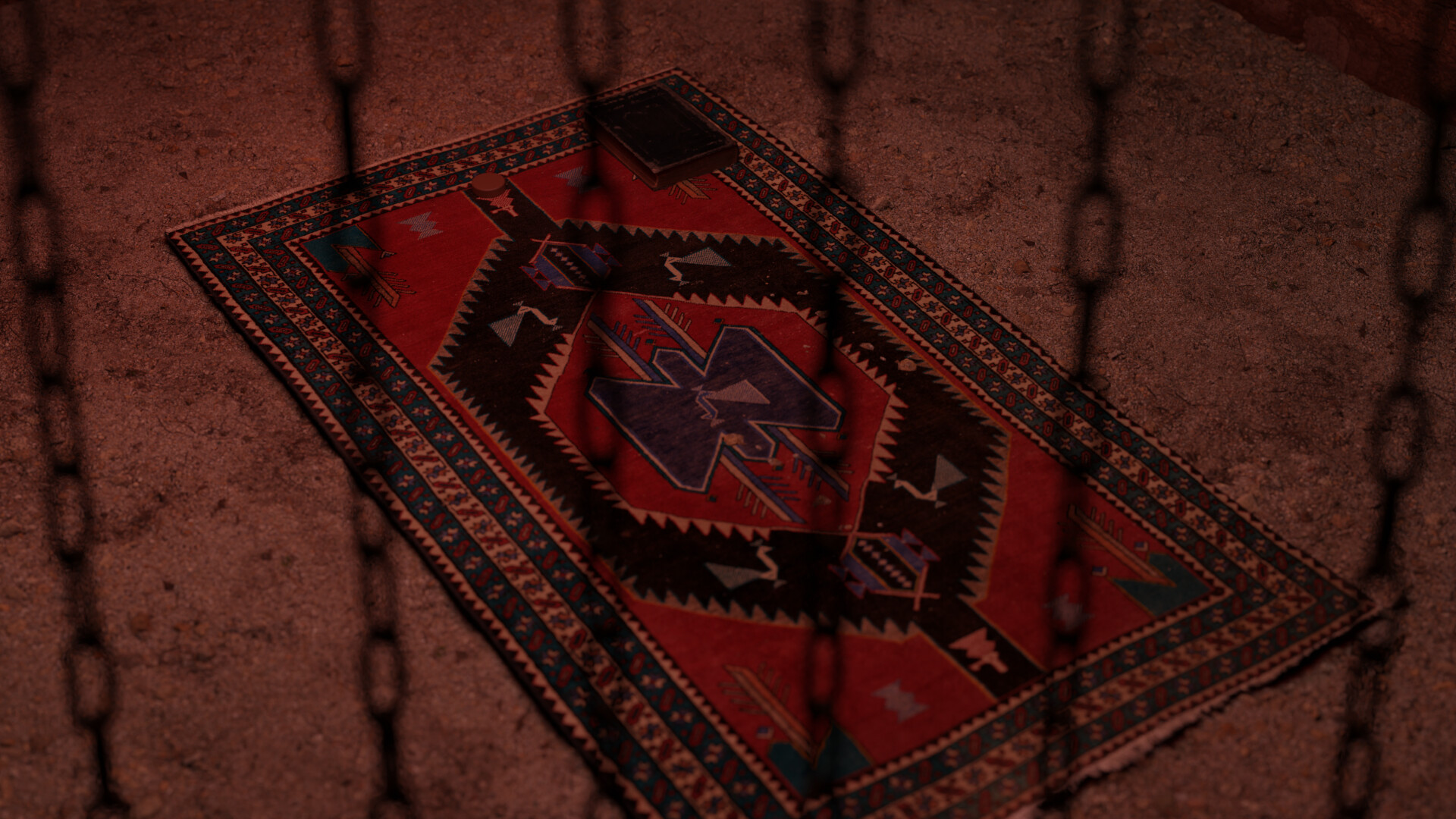 ArtStation - Prayer rug in prison