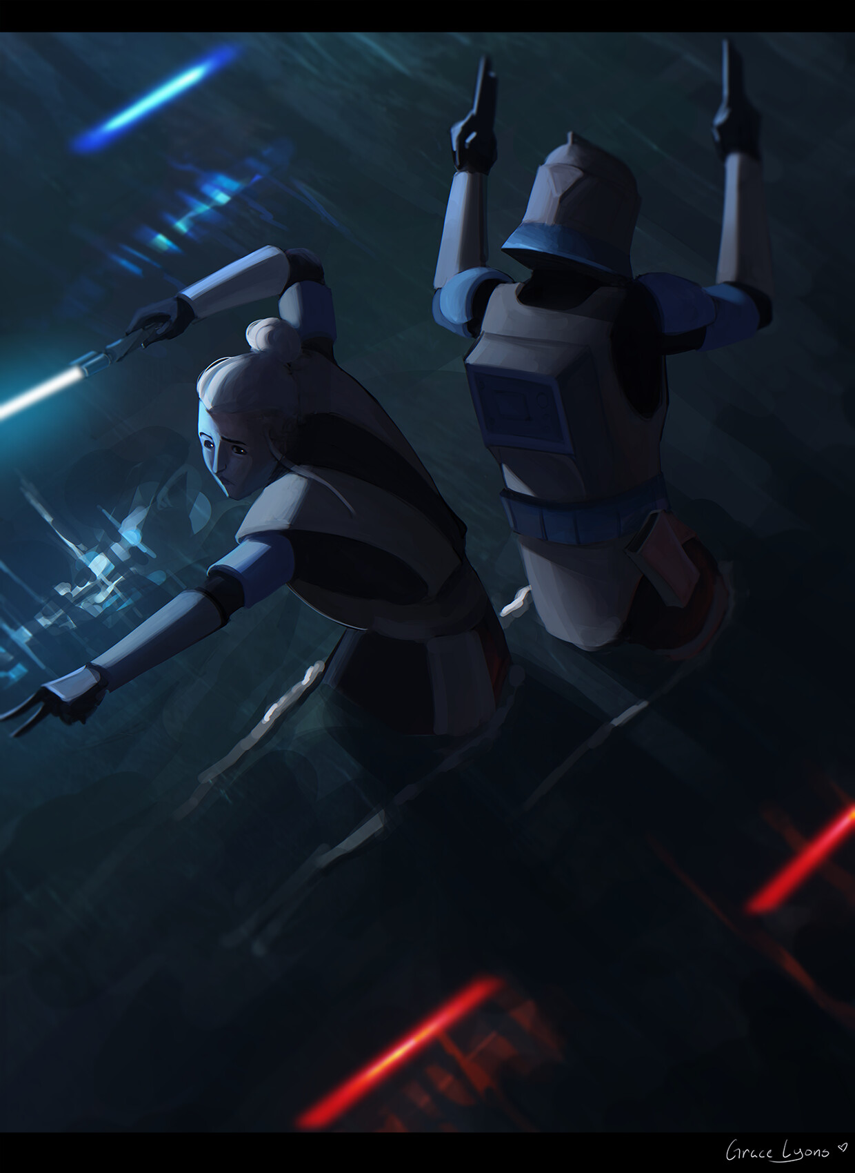 ArtStation - Night Fight