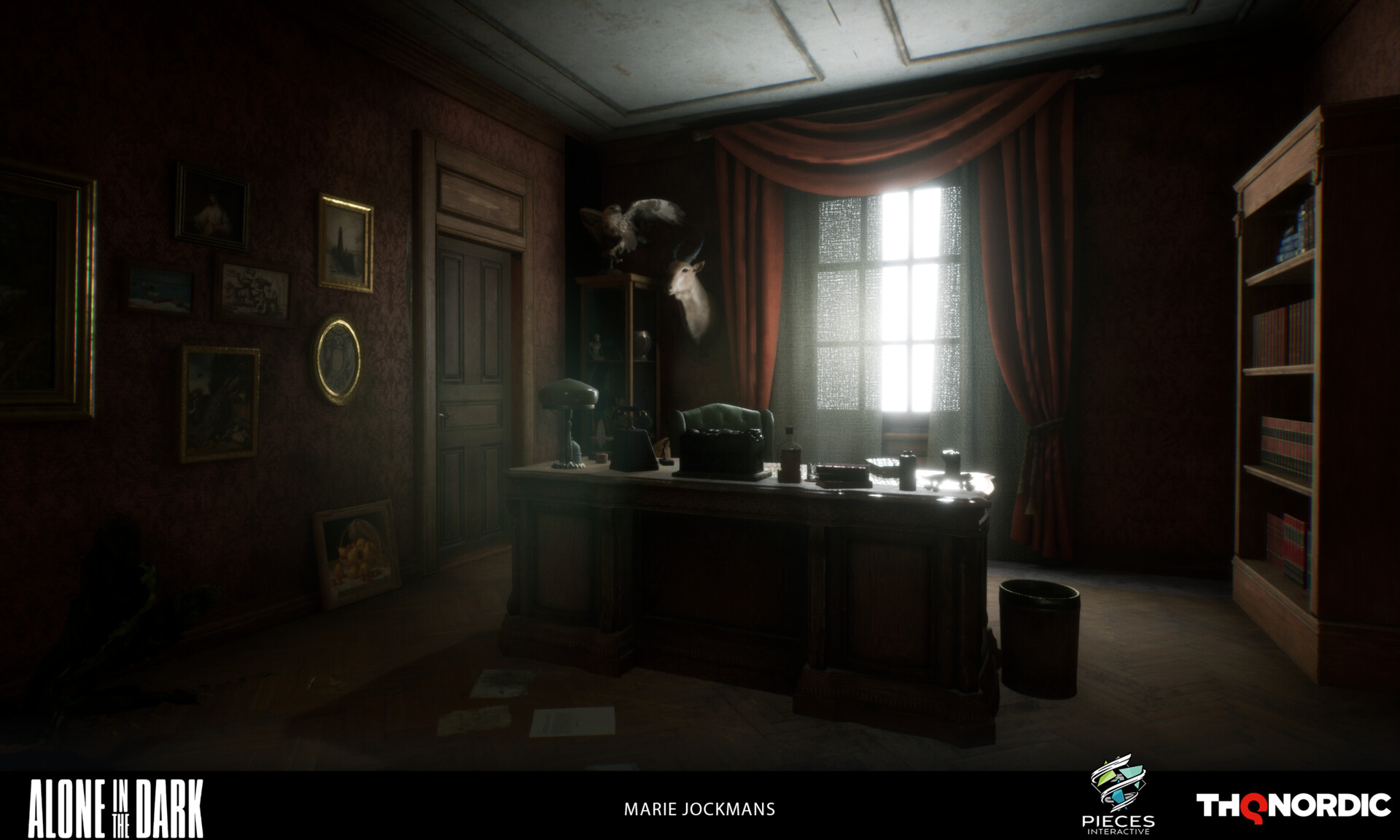 Marie Jockmans - Alone in the dark - Anomaly rooms lighting