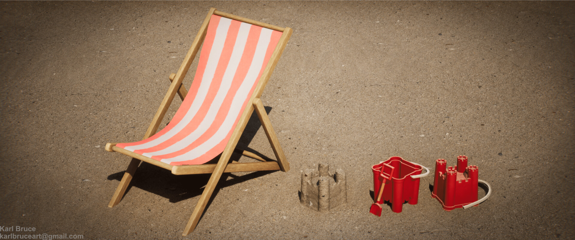 Karl Bruce - Beach Day Props