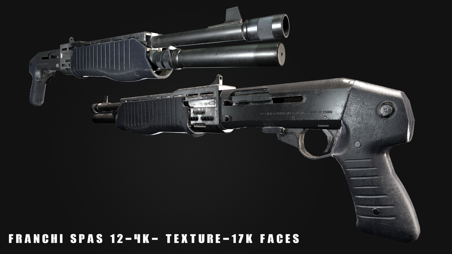 ArtStation - Franchi Spas 12