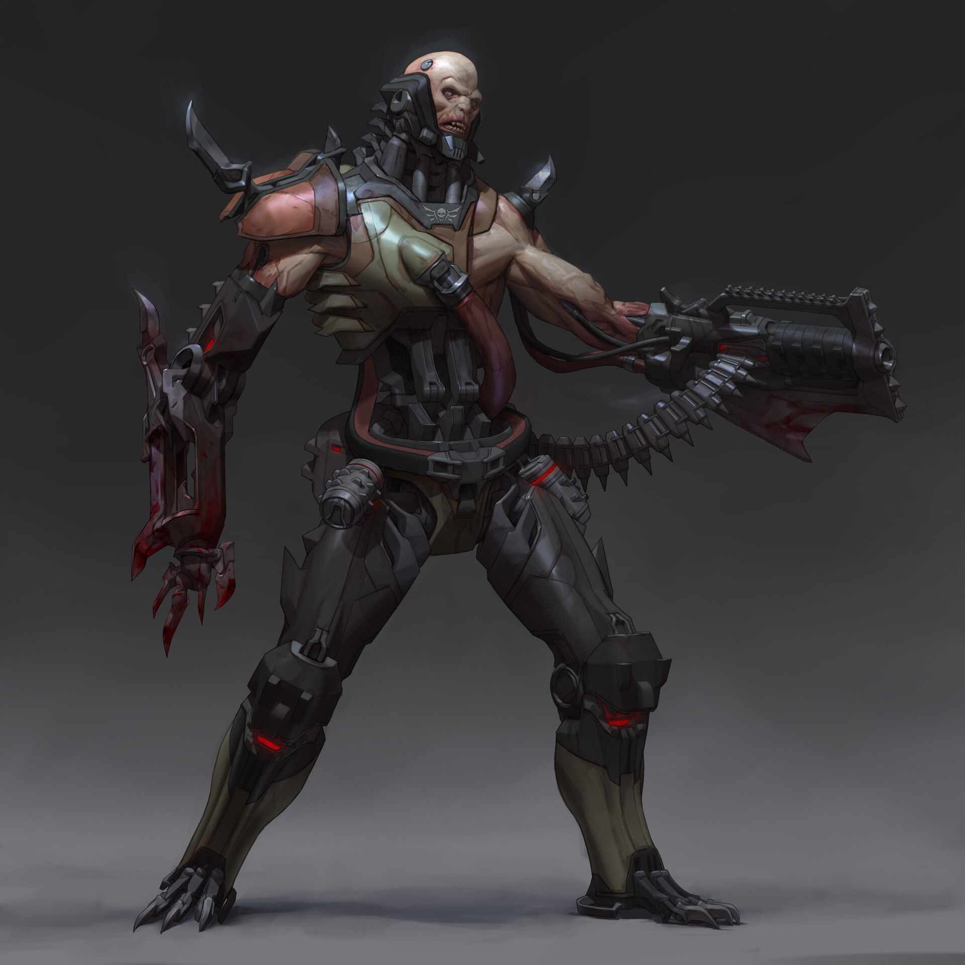 Quake Strogg Concept Art