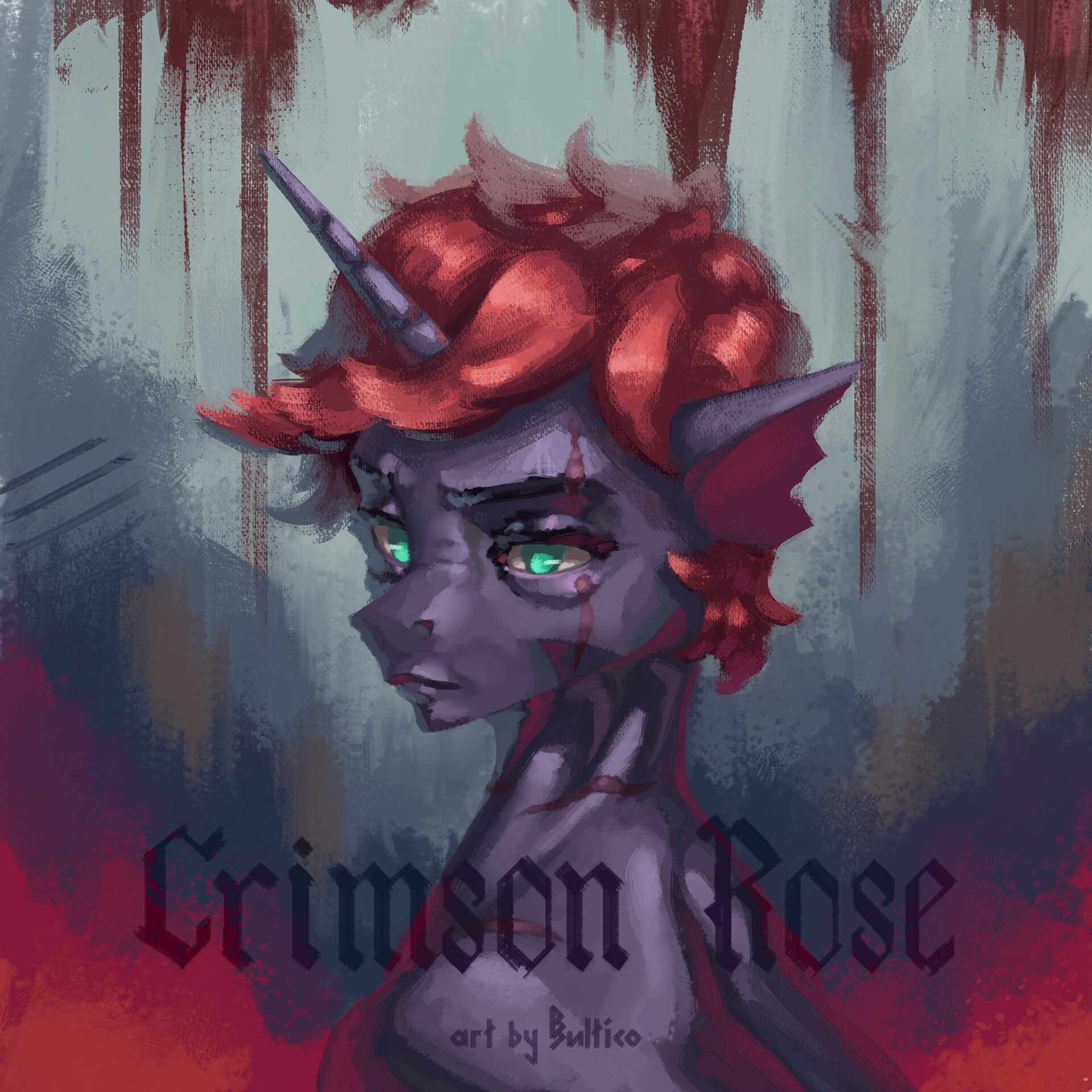 Bultico - Crimson Rose OC mlp