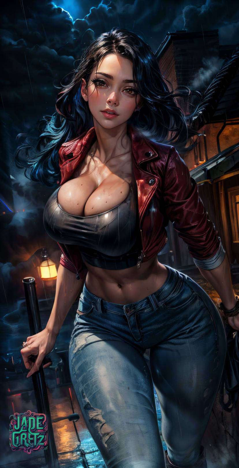 ArtStation - Elisa Maza: Vanquisher of Evil by Jade Gretz