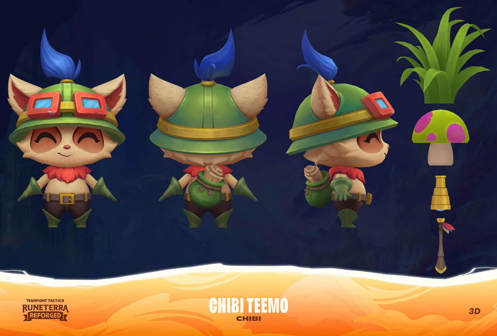 Kudos Productions - Teamfight Tactics | Set9 Runeterra Reforged | Chibi ...