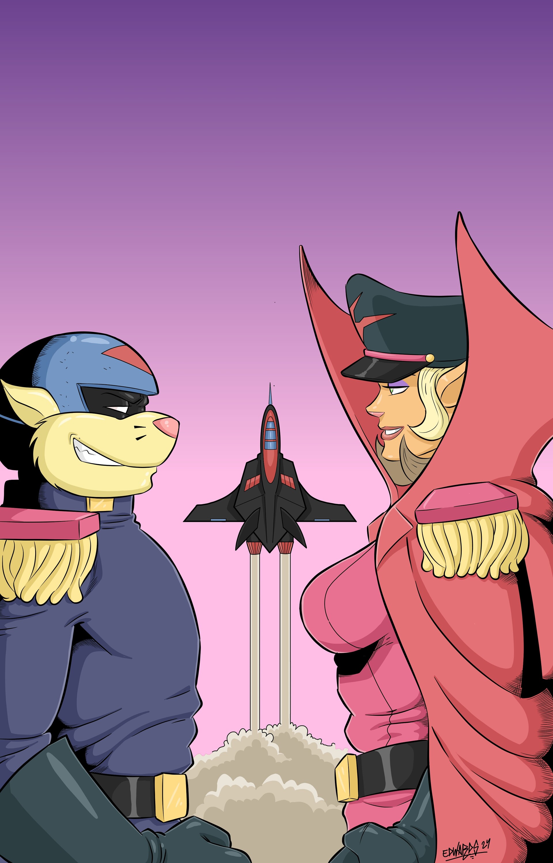 ArtStation - Swat kats cover