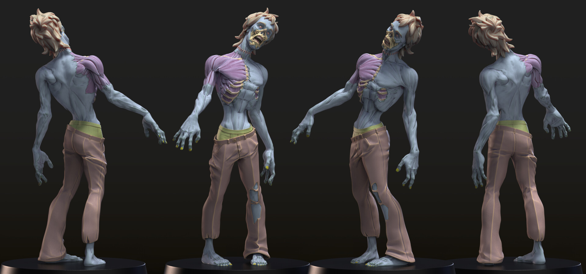 Argentics - Regular Zombie - Sculpt