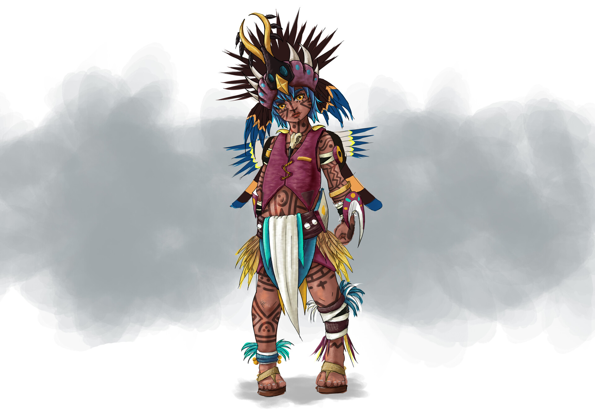 ArtStation - Totem Warrior