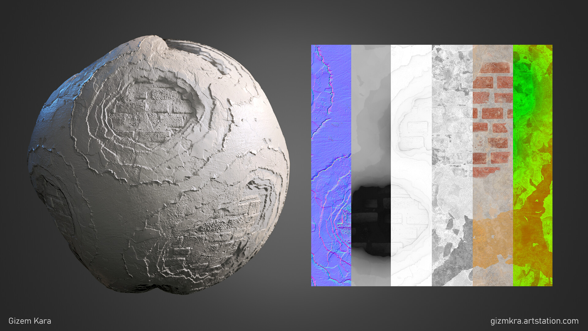 Gizem Kara - Wall Blend Material