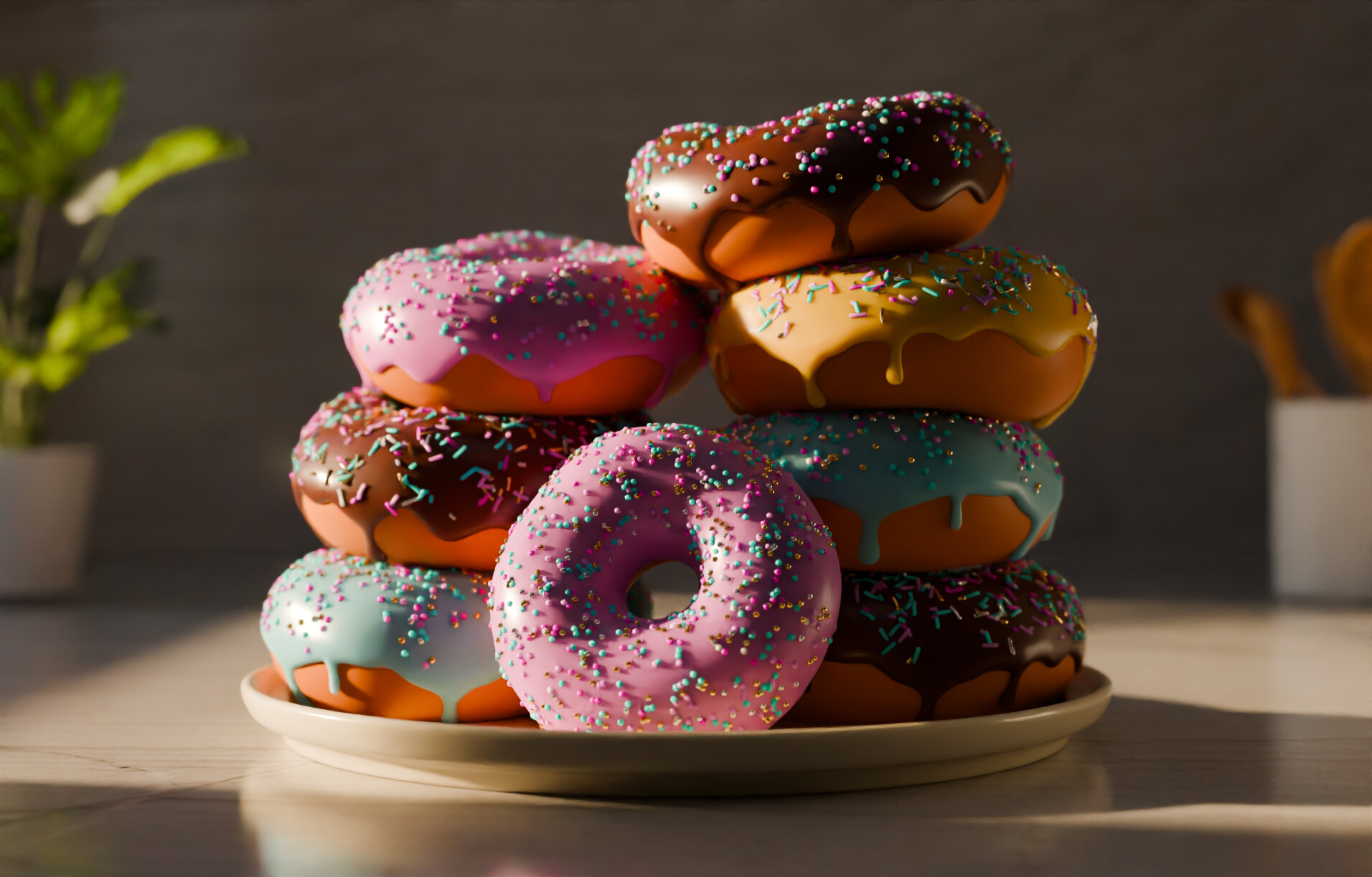 ArtStation - Donut 3d art