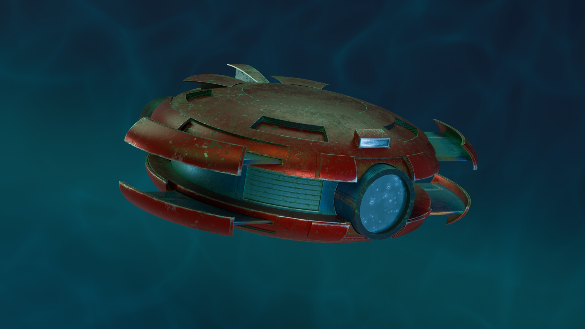 ArtStation - "Stingray" Submarine drone concept