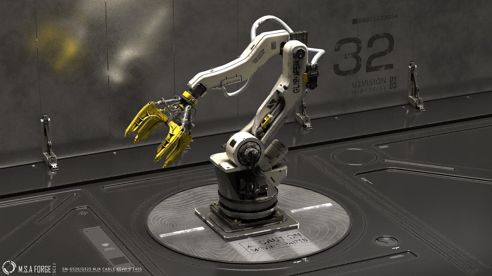 ArtStation - robot arm