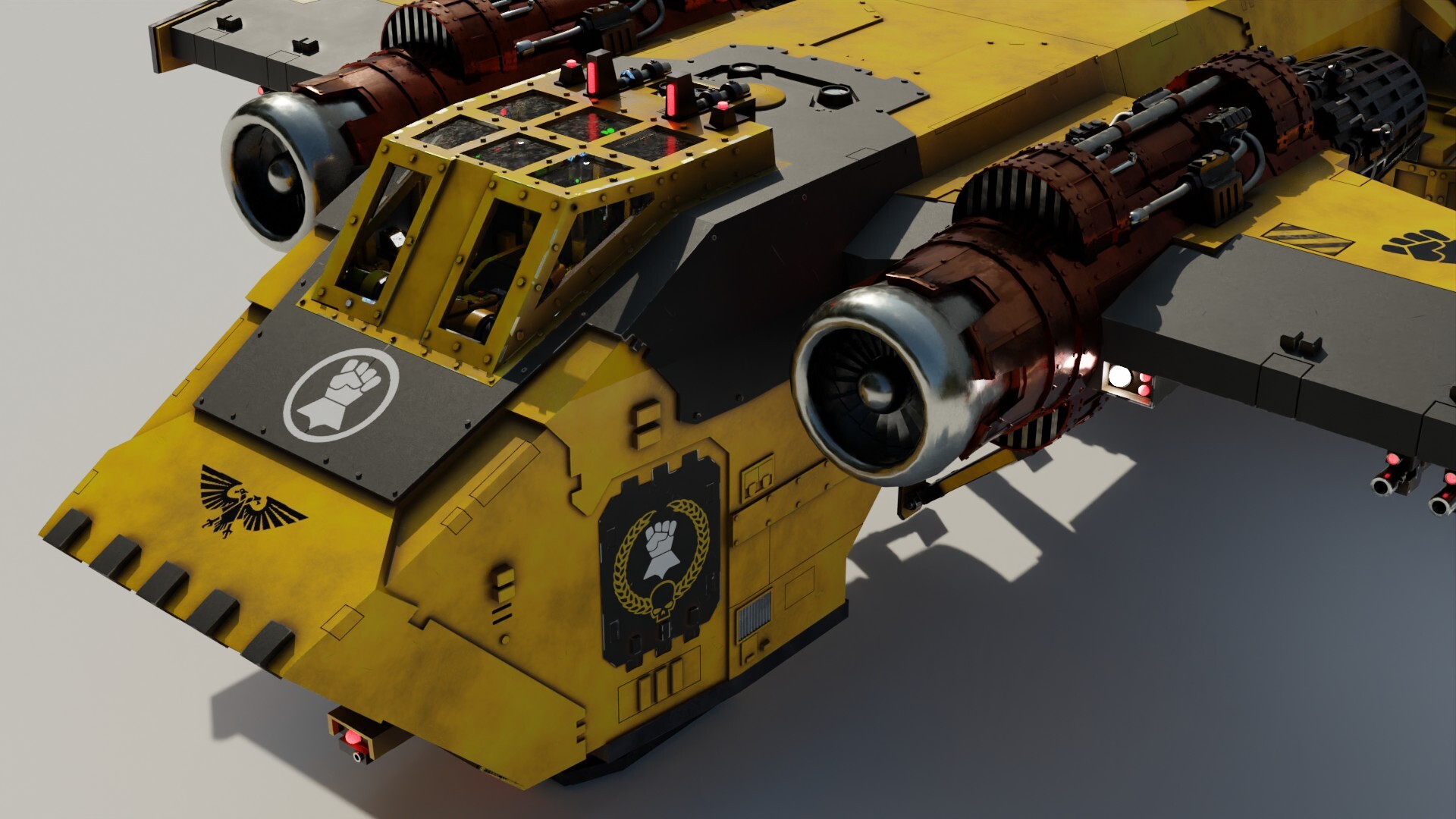 ArtStation - Thunderhawk Transport Fan Art