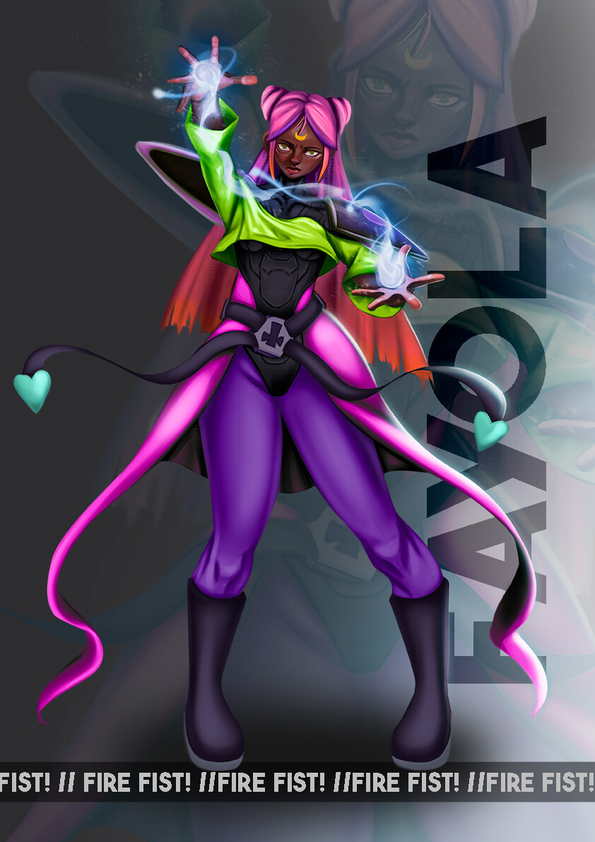ArtStation - Fayola, the Technical Mistress